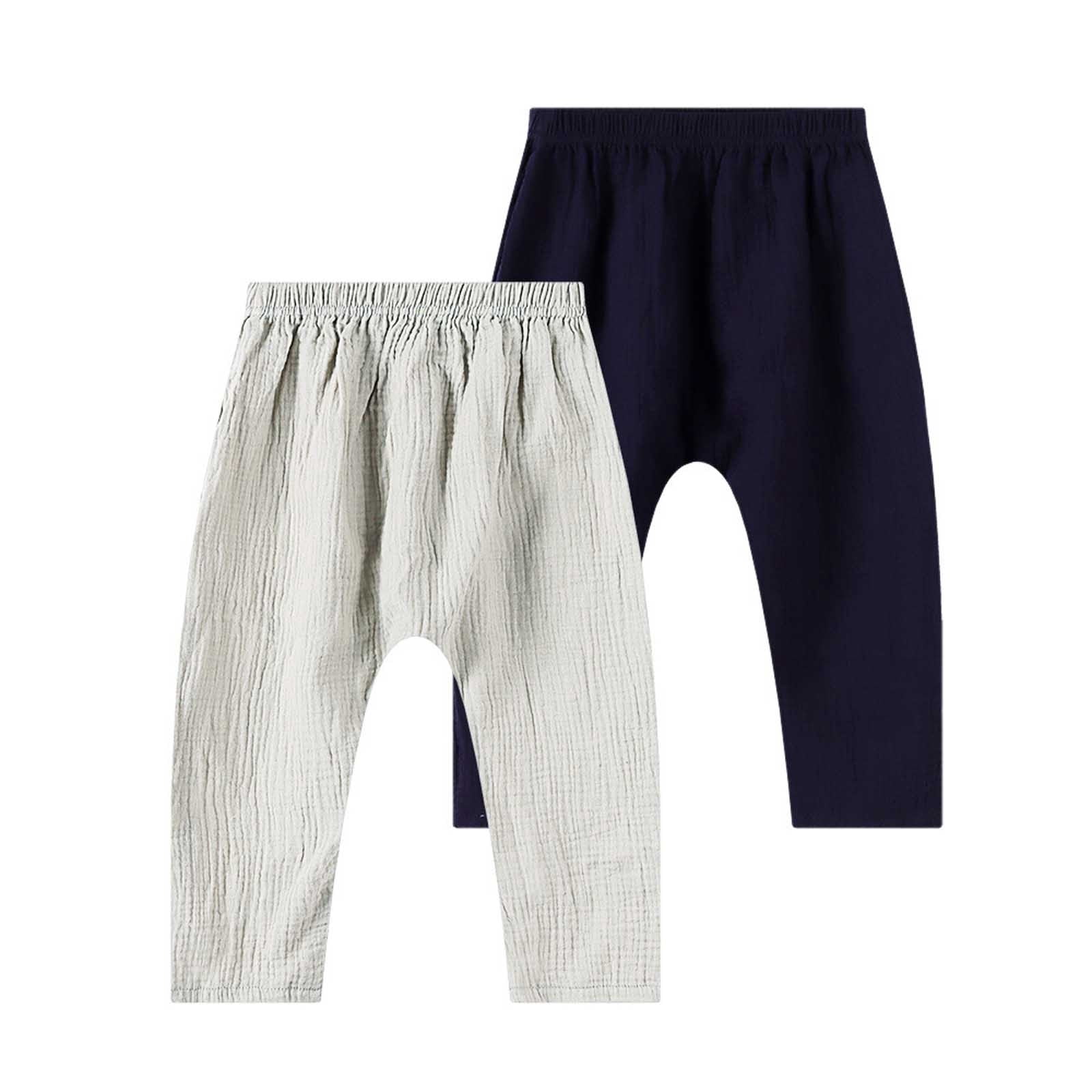 AINIYS Boys And Girls Kids Boys And Girls 2PC Basic Elastic Cuffed ...