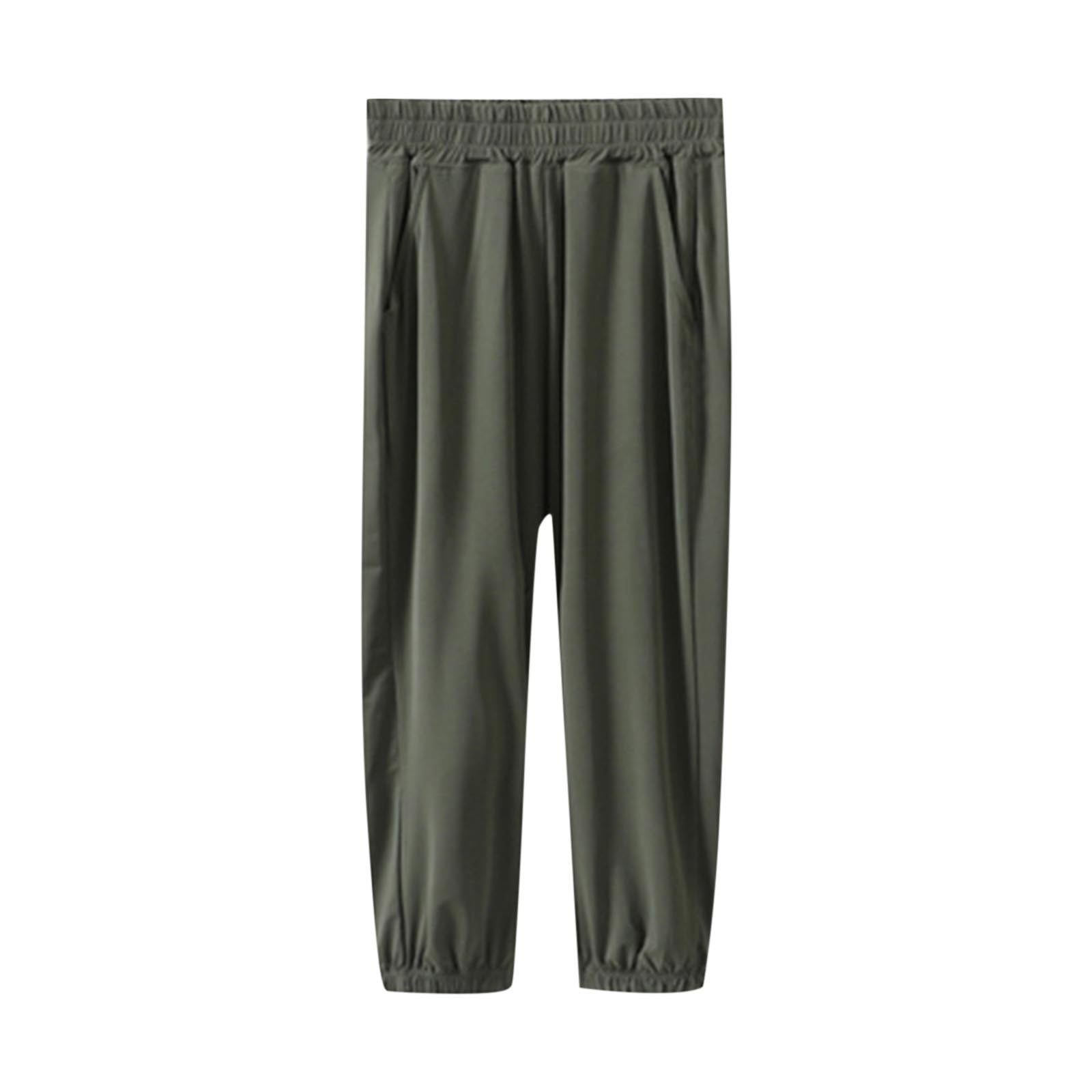 AINIYS Boys Loose Beam Foot Pants Lightweight Casual Trousers with Side ...