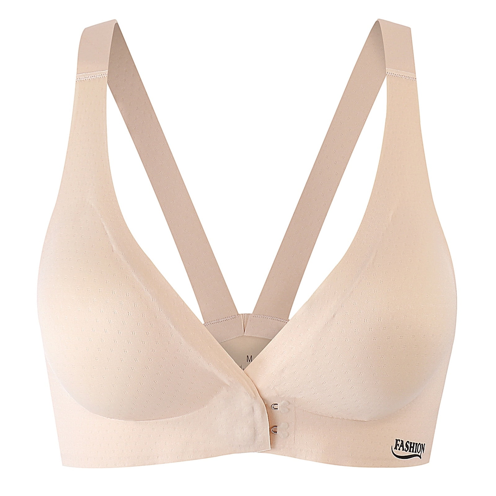 AINIYS Bralette Wireless Front Closure Soft Cup Bra Lift and Support ...
