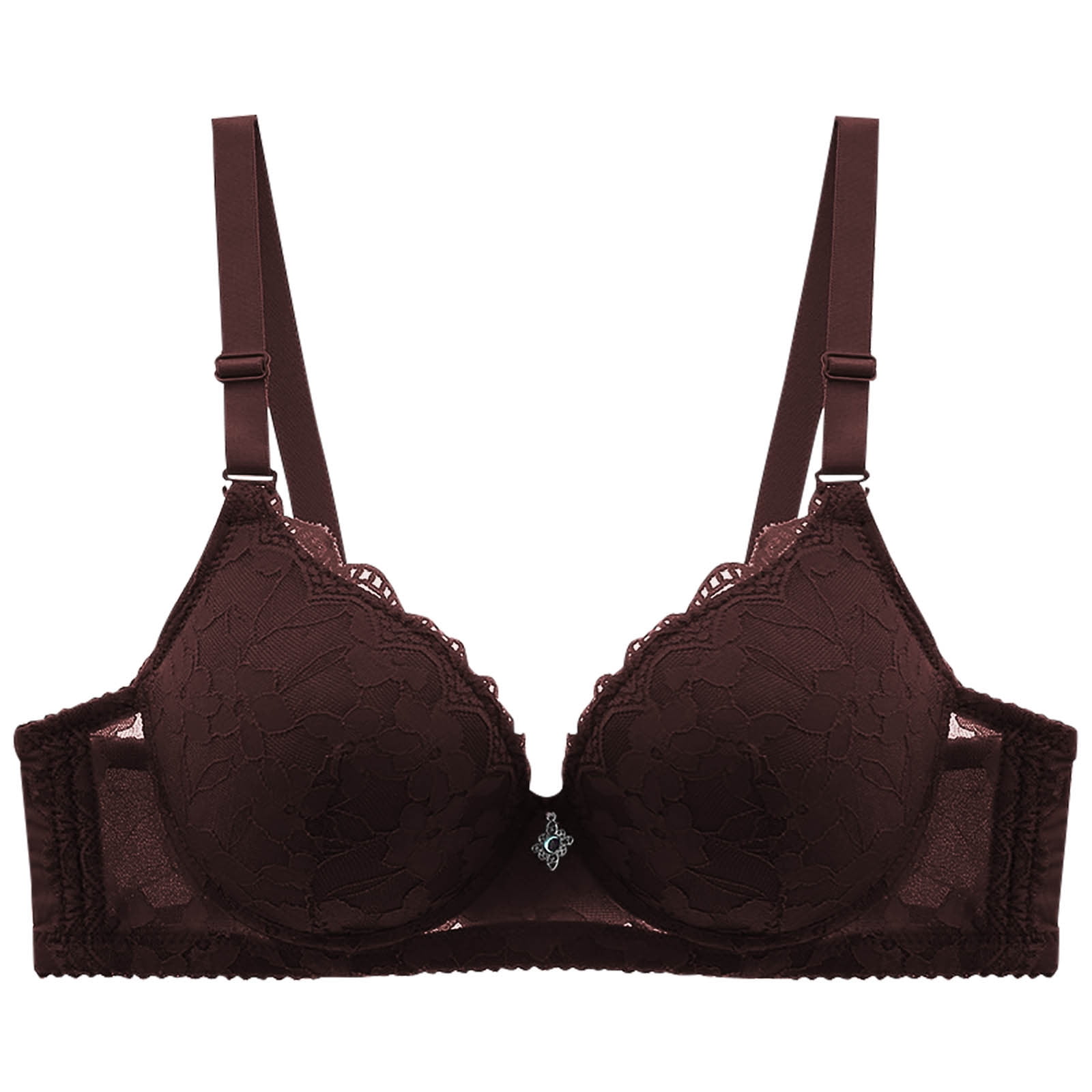 AINIYS Bralette Wireless Thin Fabric Bralettes Secure Fit Bra for Women ...