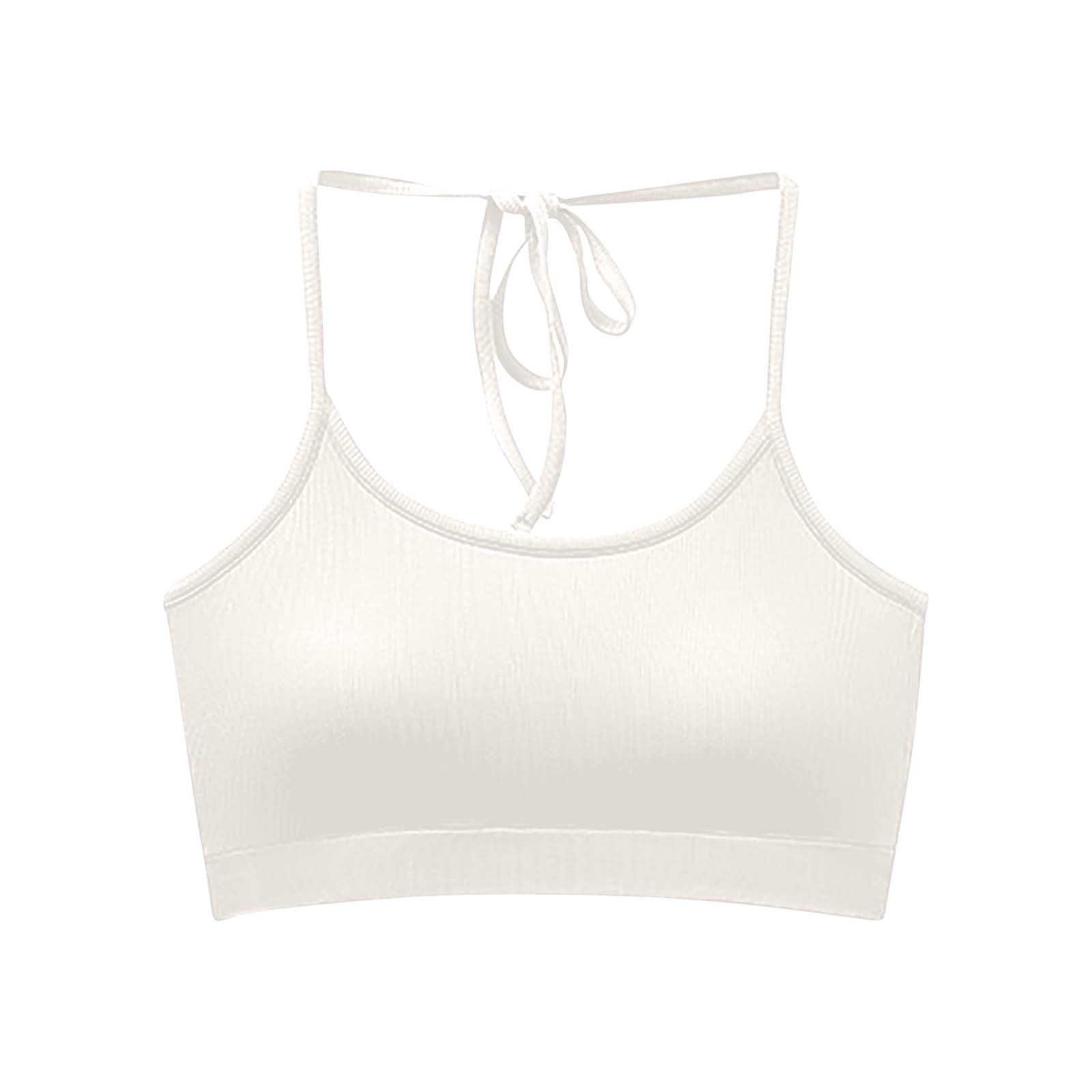 AINIYS Breathable Everyday Bras Padded Bra Solid Color Tank Tops ...