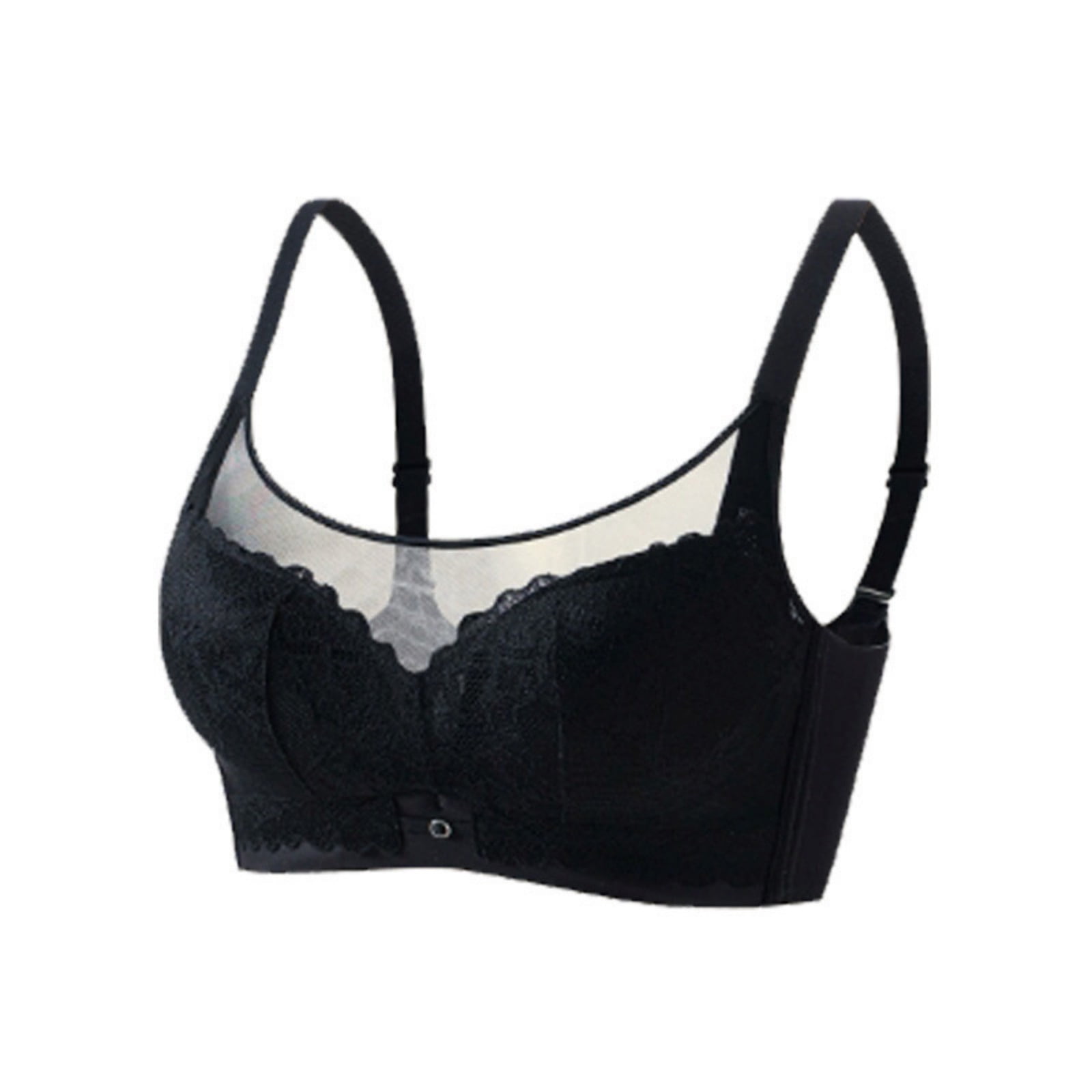 AINIYS Breathable Everyday Bras Wireless Plus Size Armpit Fat Control ...