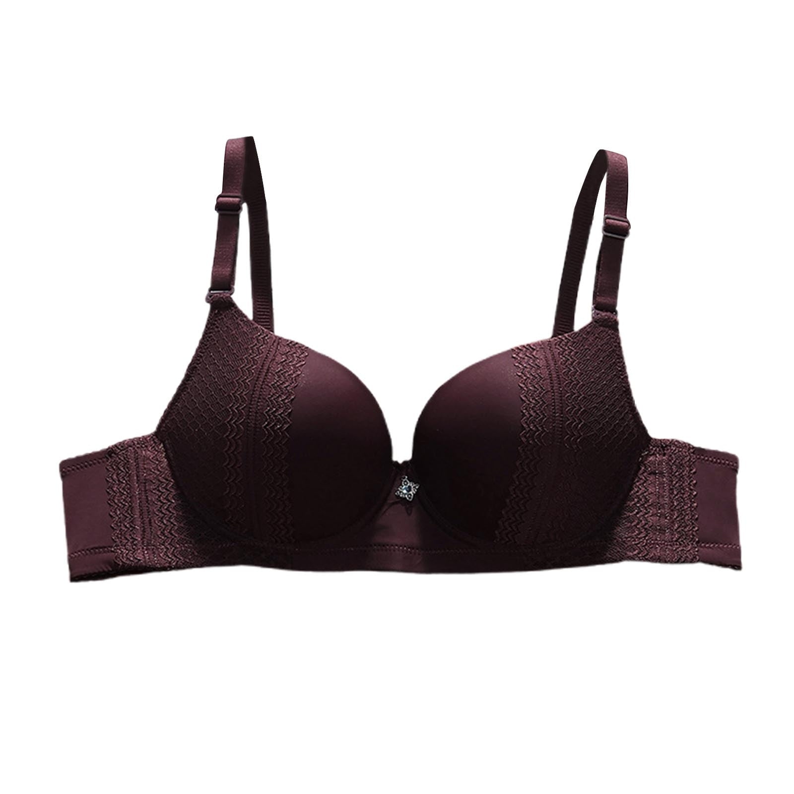 AINIYS Breathable Everyday Bras Wireless Thin Fabric Bralettes Bralette ...