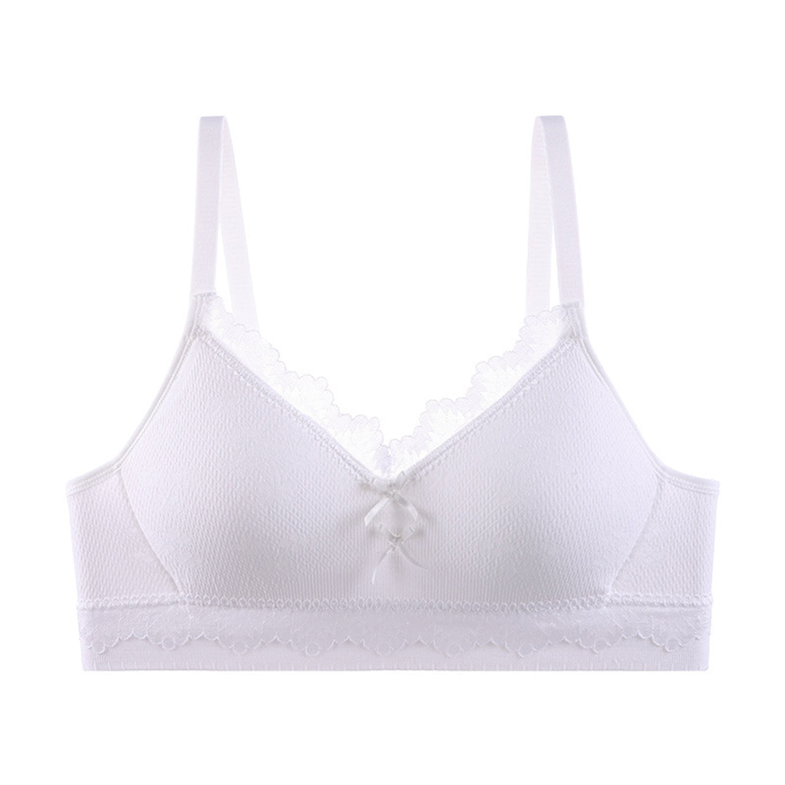 AINIYS Breathable Student Everyday Bras Wireless Modal Growth Bra ...