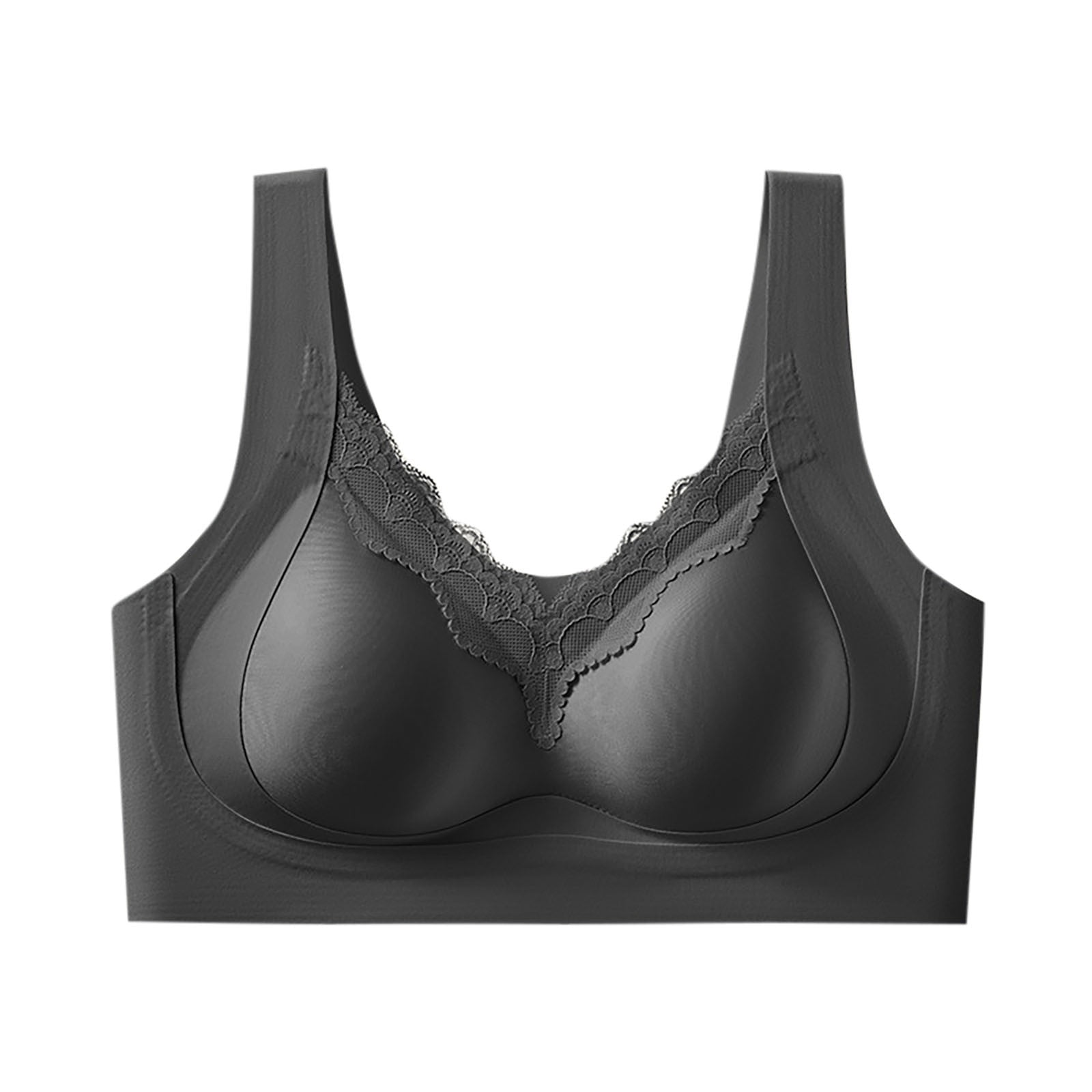 AINIYS Cleavage Bra Seamless Soft Cup Bra Wireless Bralette Secure Fit ...