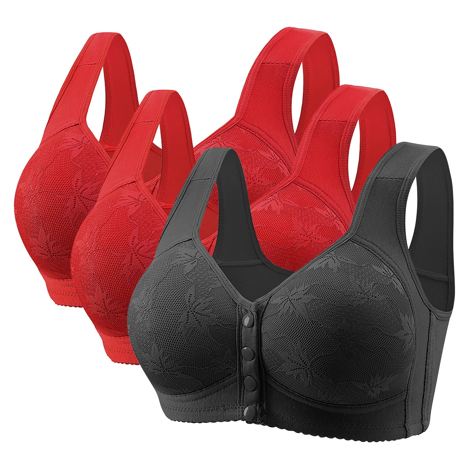 AINIYS Cleavage Bra Soft Cup Bra Secure Fit Bra for Women Plus Size ...