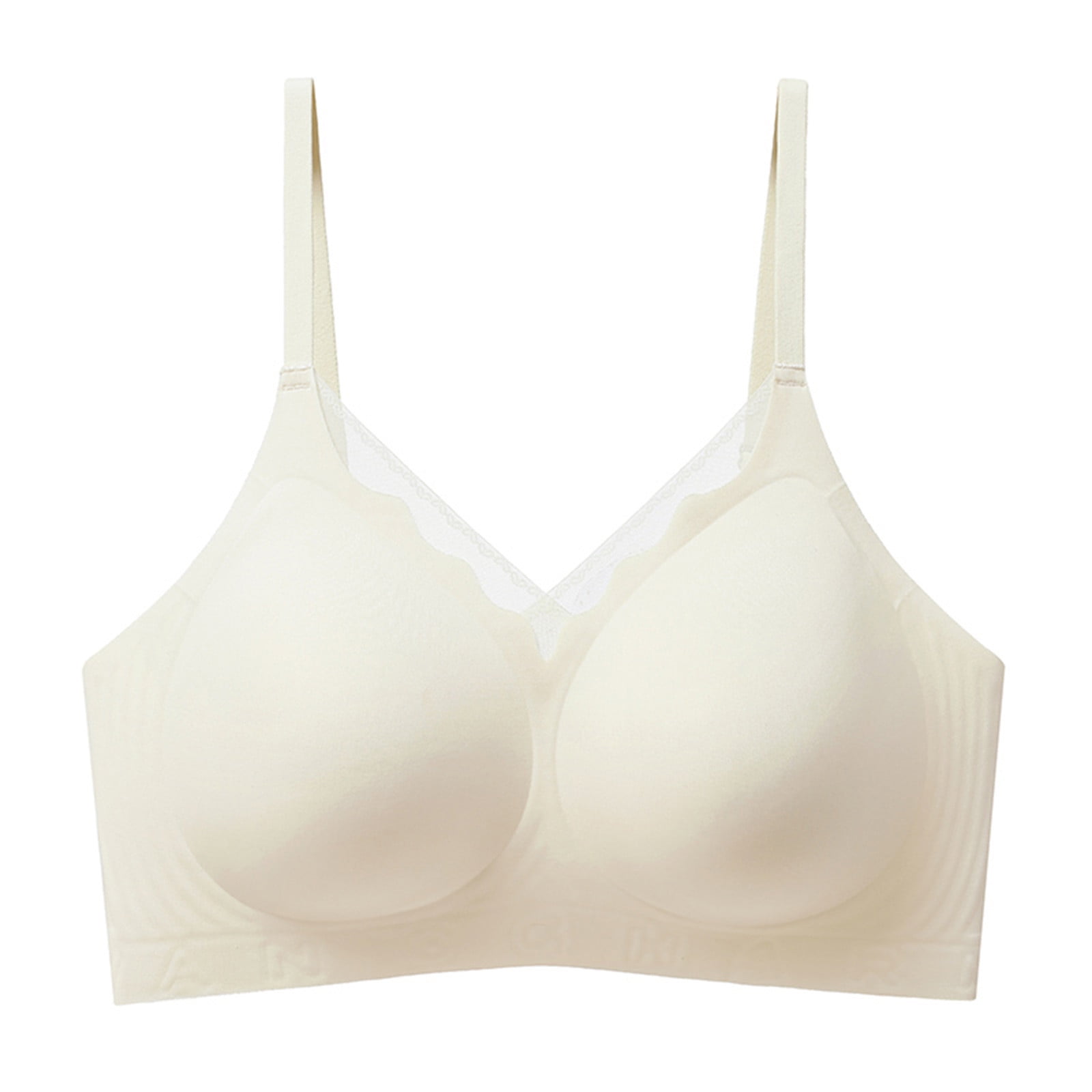 AINIYS Cleavage Bra Soft Cup Bra Wireless Anti-Sagging Bra Secure Fit ...