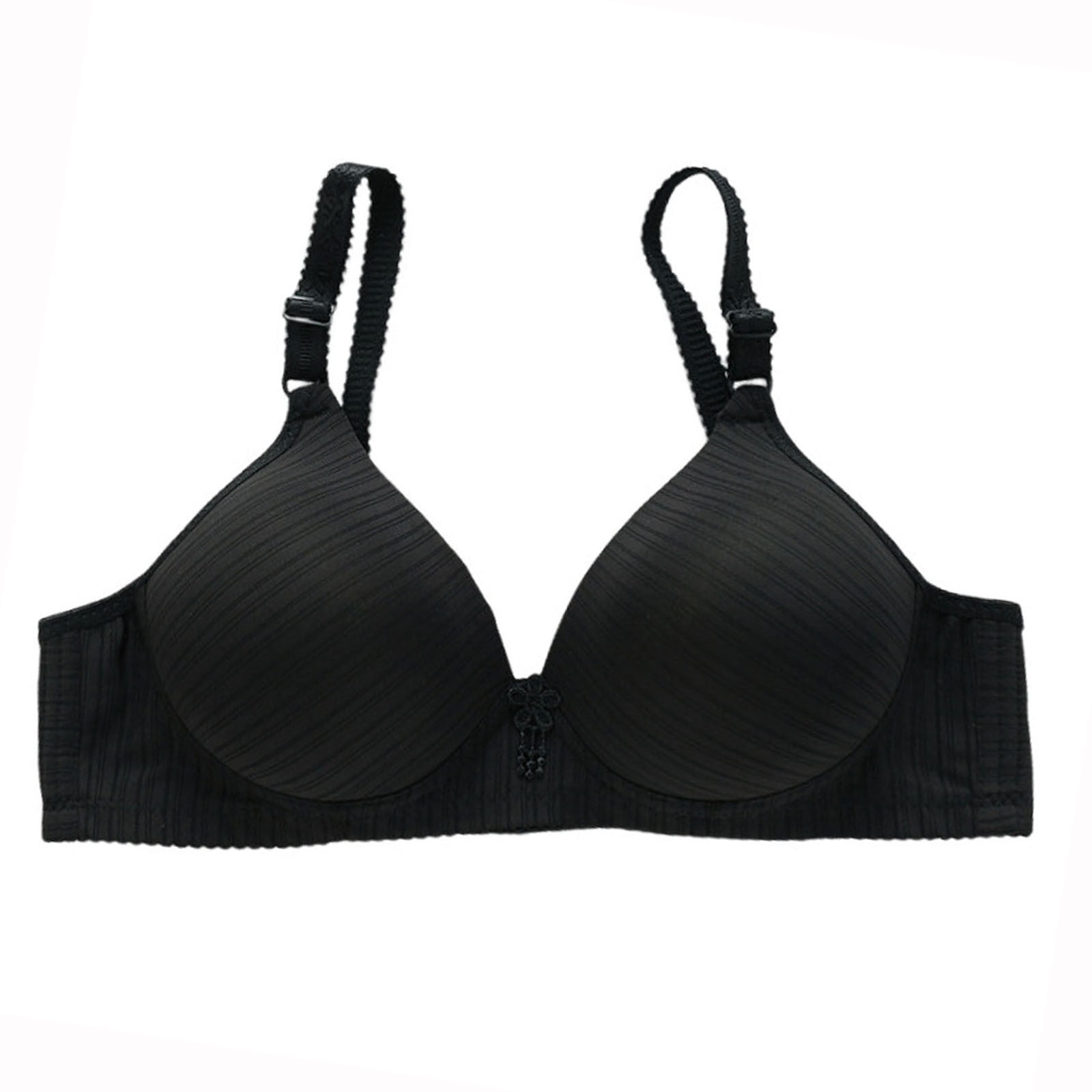 AINIYS Cleavage Bra Soft Cup Bra Wireless Bralette Thin Fabric ...