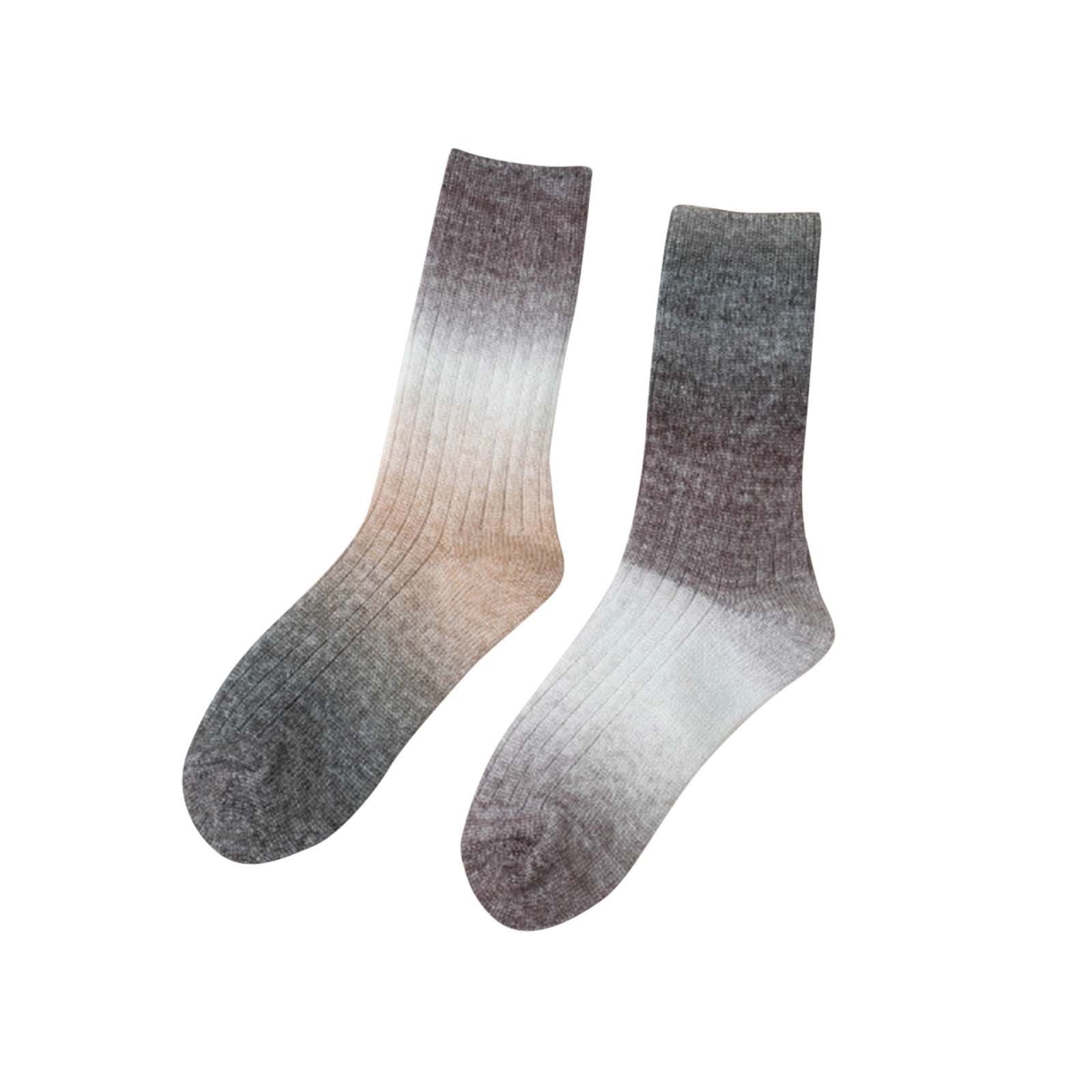 AINIYS Colorful Cute Thin Cotton Casual Ribbed Sock Fashion Comfortable ...