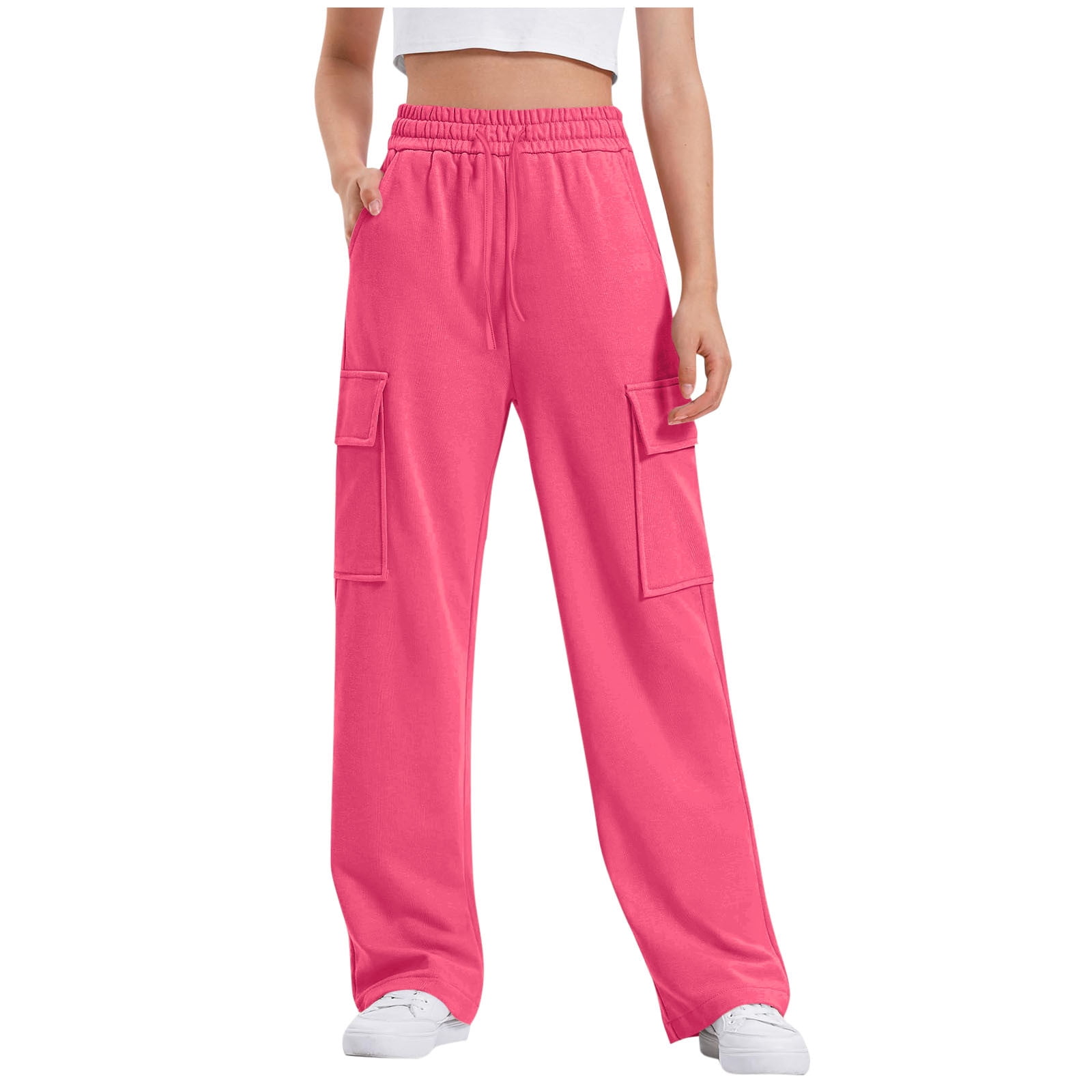 AINIYS Cute Kids Long Pants With Side Pockets Straight-Leg Girsl and ...