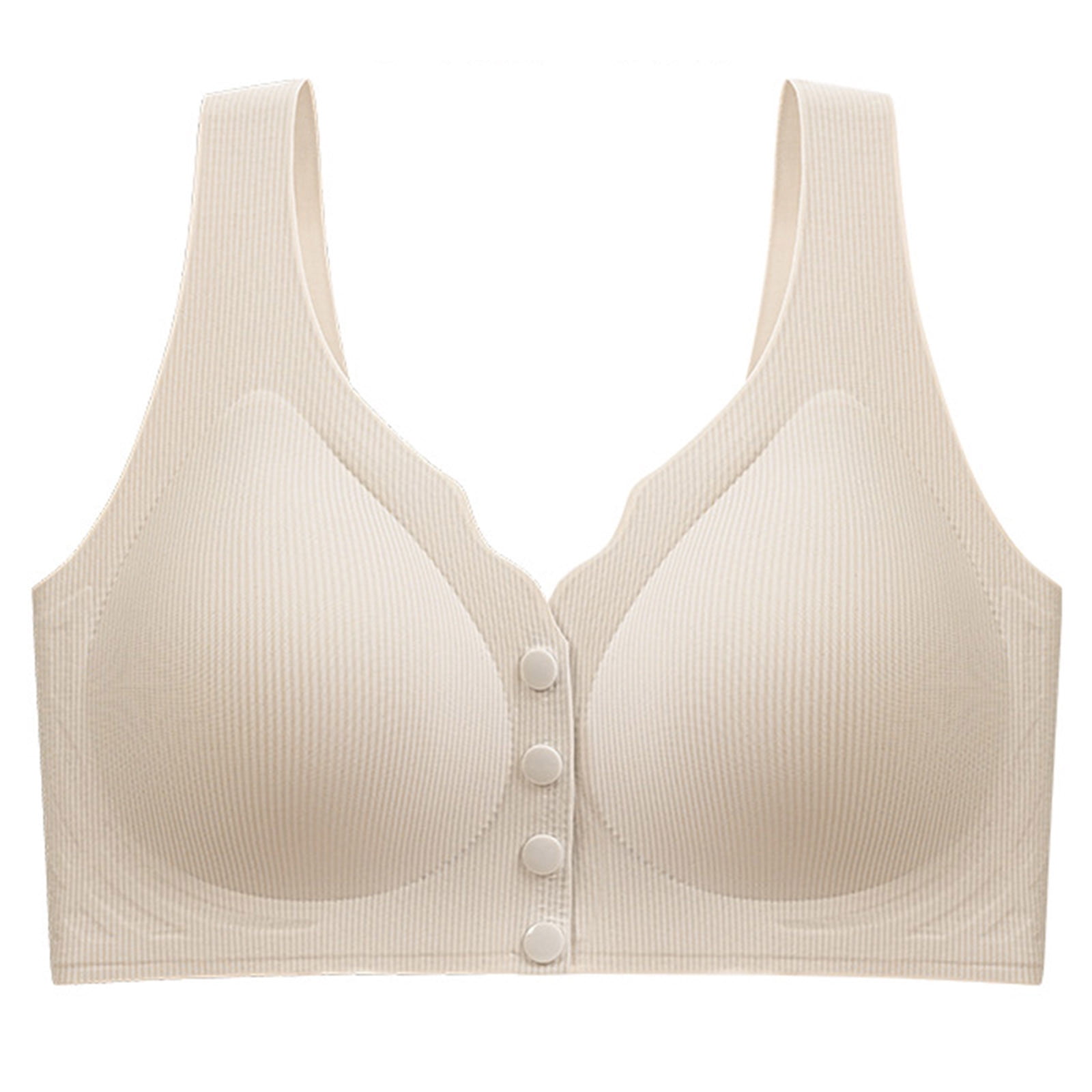 AINIYS Front Closure Thin Fabric Bralettes Soft Cup Bra Secure Fit Bra ...