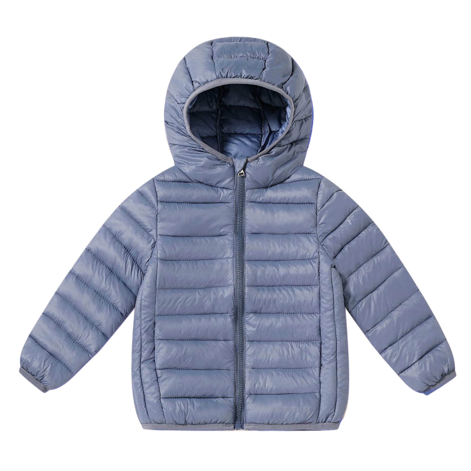 AINIYS Kids' Hooded Lightweight Puffer Jacket with Zipper Closure Warm ...