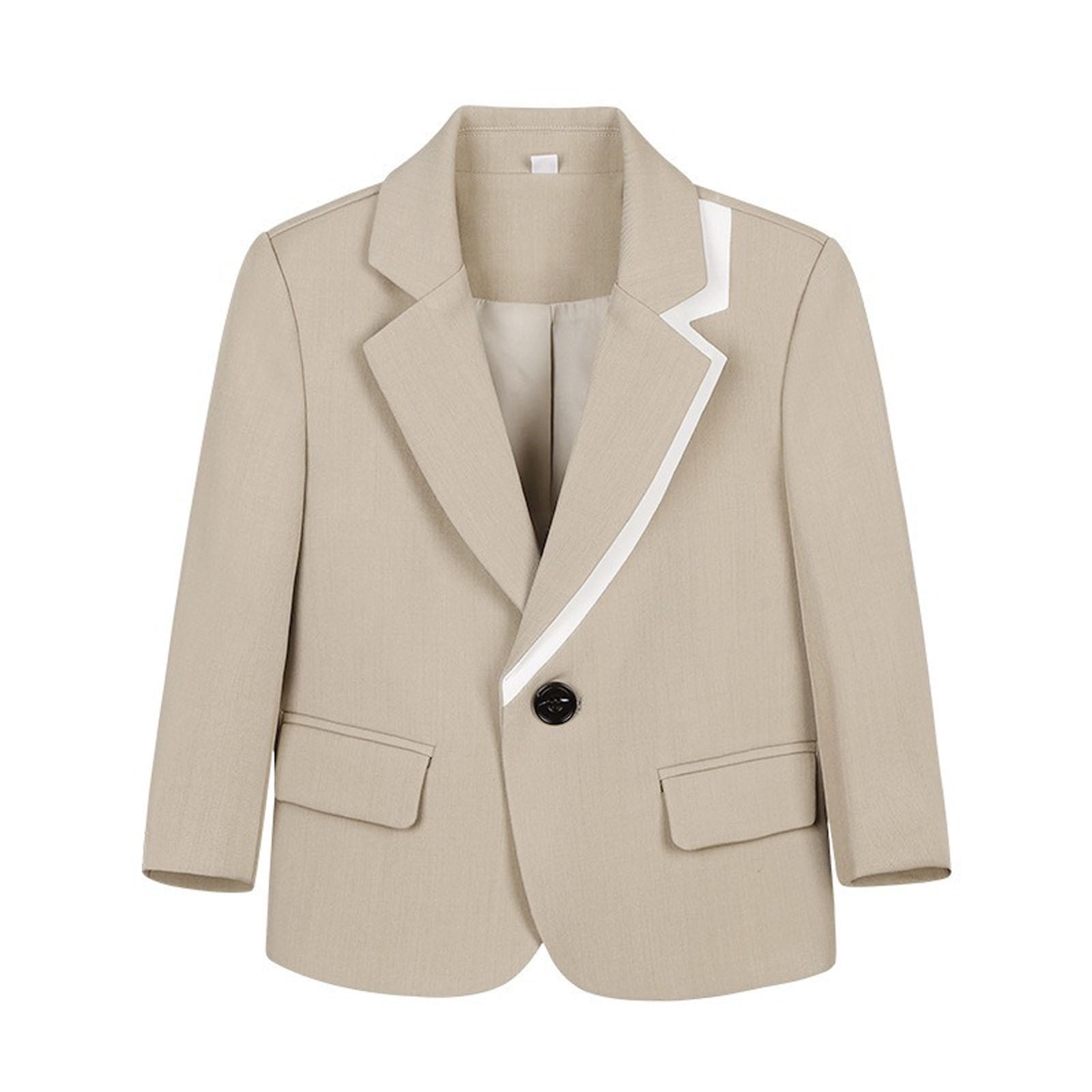 AINIYS Kids Long Sleeve Suit Jacket Soft Breathable Fabric Cute Design ...