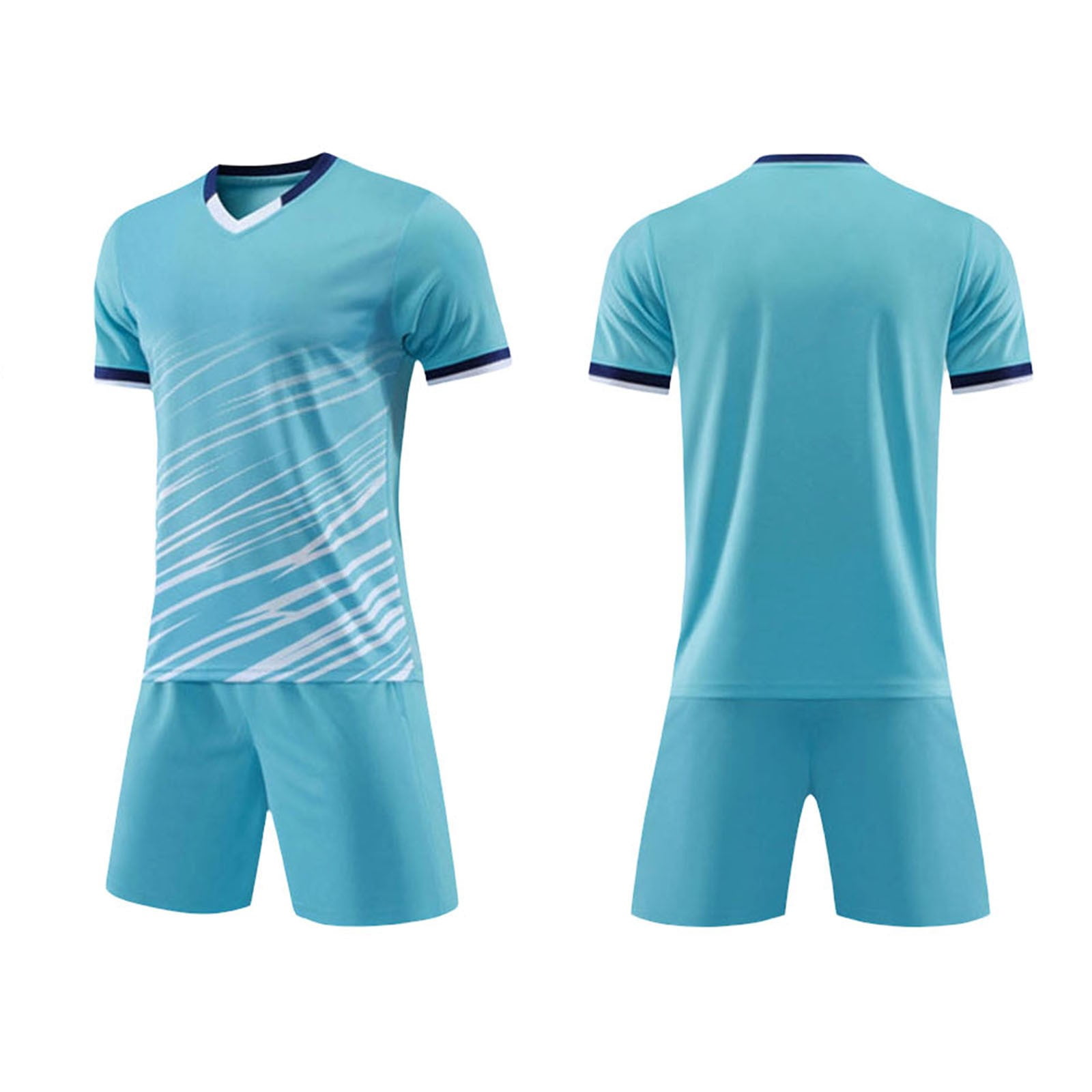 AINIYS Kids' Soccer Set Big Kid Crew Neck Elastic Waist Athletic Wear ...