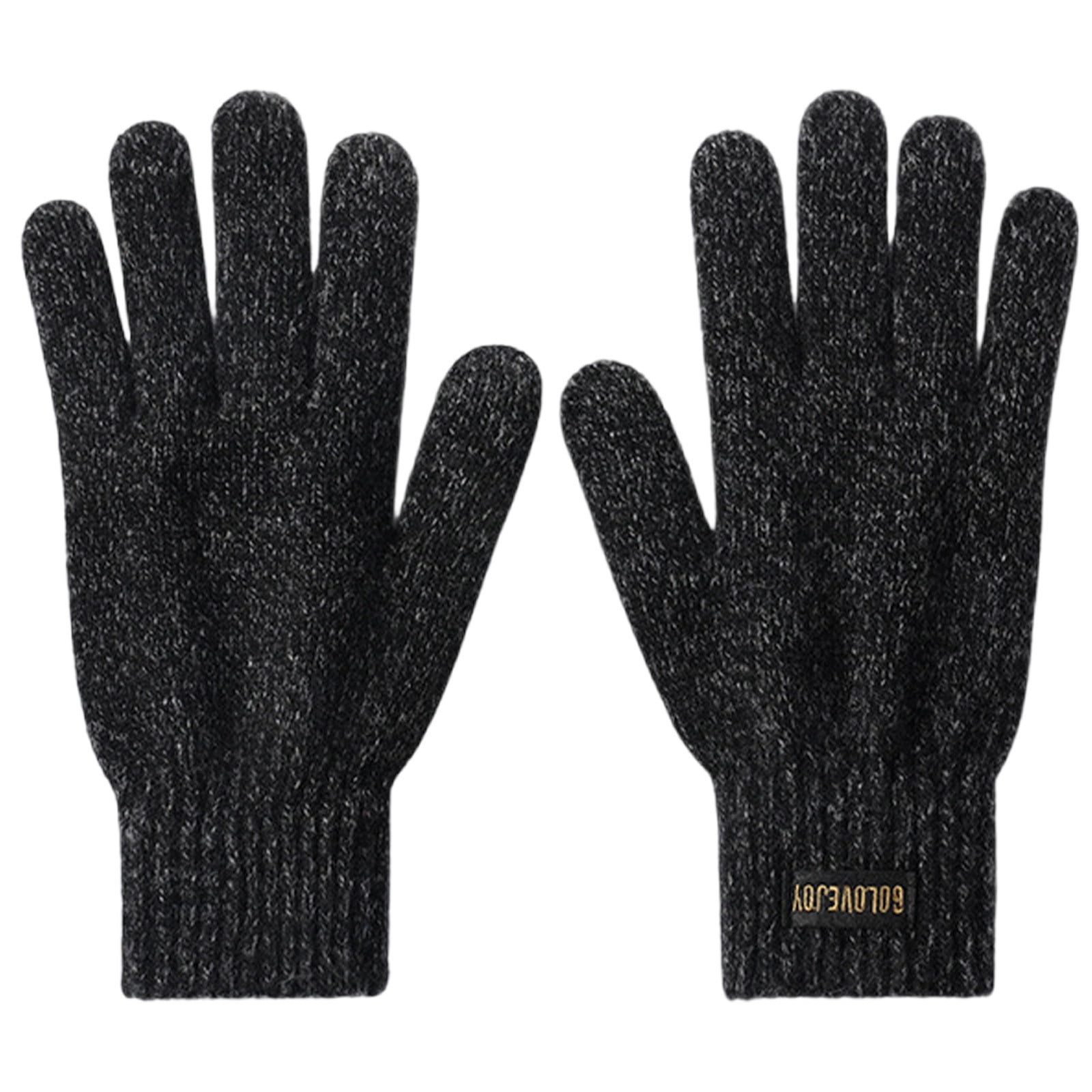 AINIYS Knitted Textured Gloves Classic Warm Gloves for Winter Outdoor ...