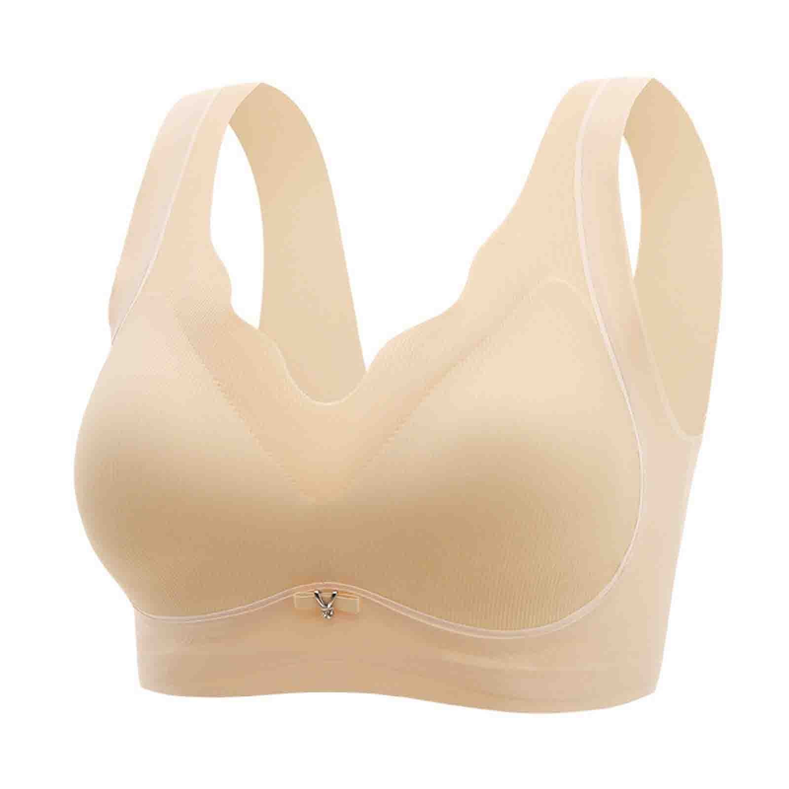 AINIYS Lift and Support Push-Up Bra Seamless Soft Cup Bra Wireless ...