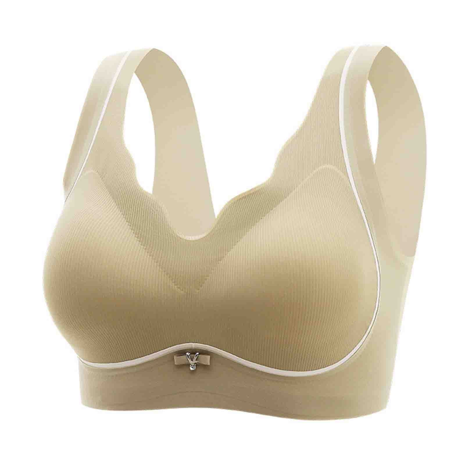 AINIYS Lift and Support Push-Up Bra Seamless Soft Cup Bra Wireless ...