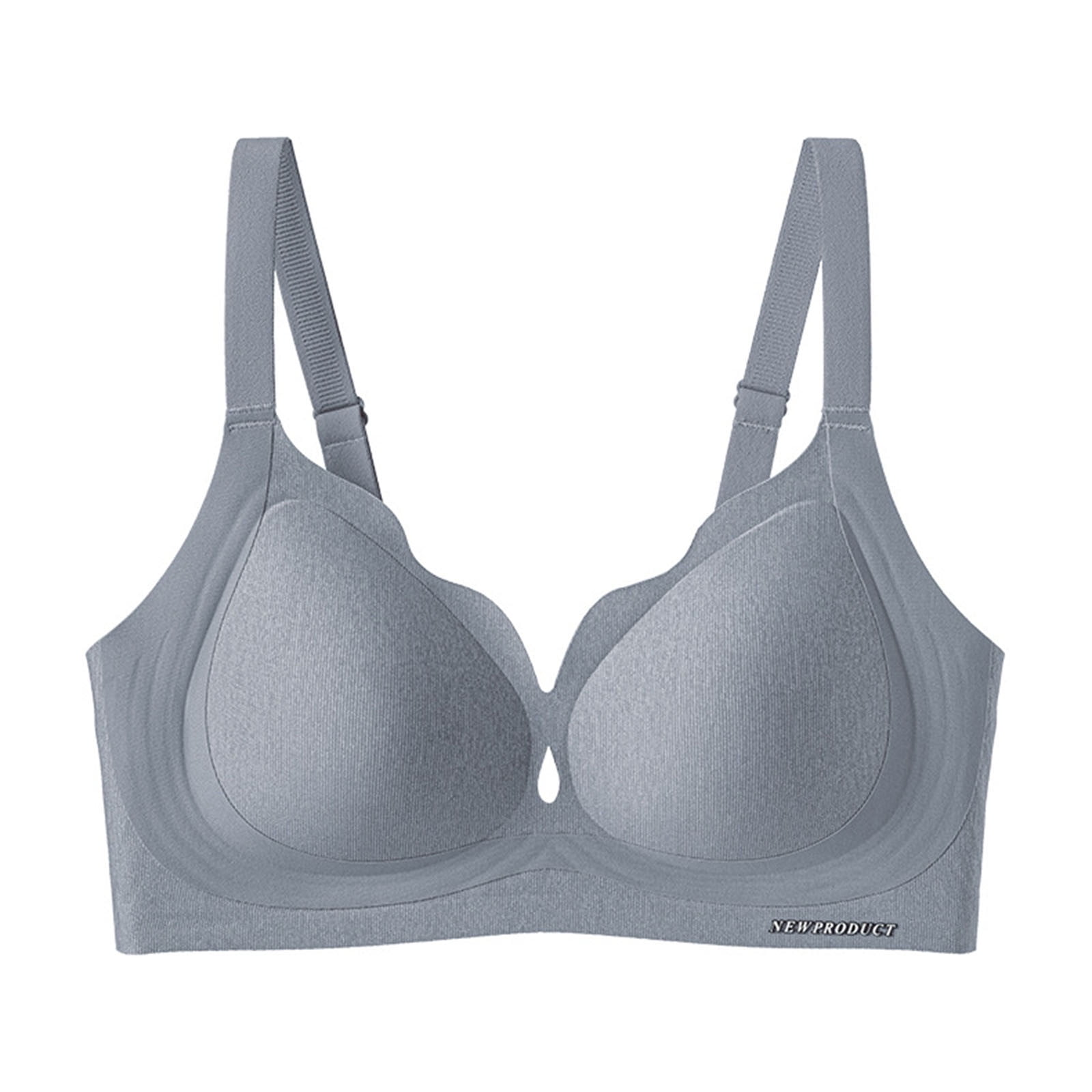 AINIYS Lightweight T-Shirt Bra Seamless Soft Cup Bra Wireless Cleavage ...