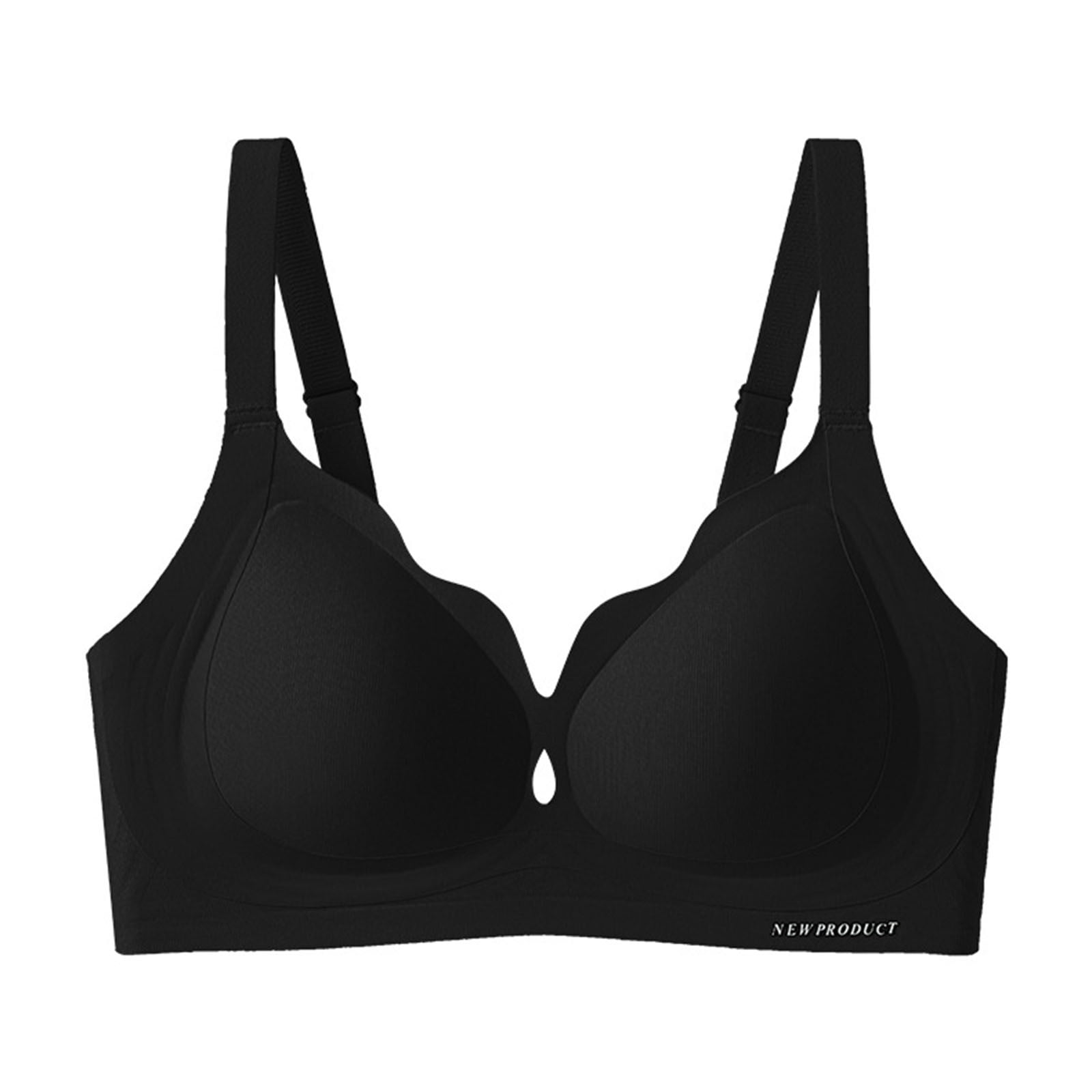 AINIYS Lightweight T-Shirt Bra Seamless Soft Cup Bra Wireless Cleavage ...