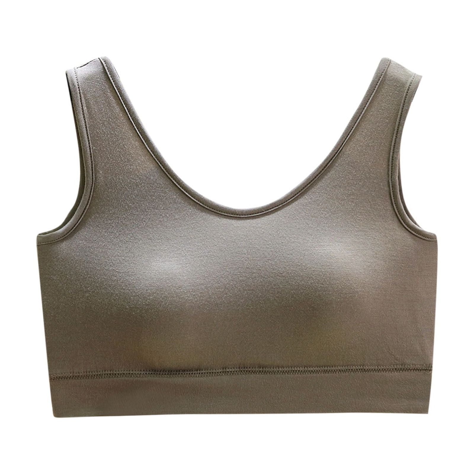 AINIYS Plus Size Armpit Fat Control Bra Seamless Soft Cup Bra Wireless ...