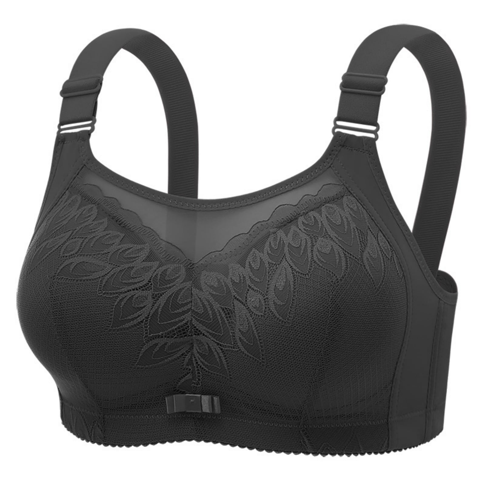 AINIYS Plus Size Soft Cup Bra Wireless Breathable Everyday Bras Wide ...