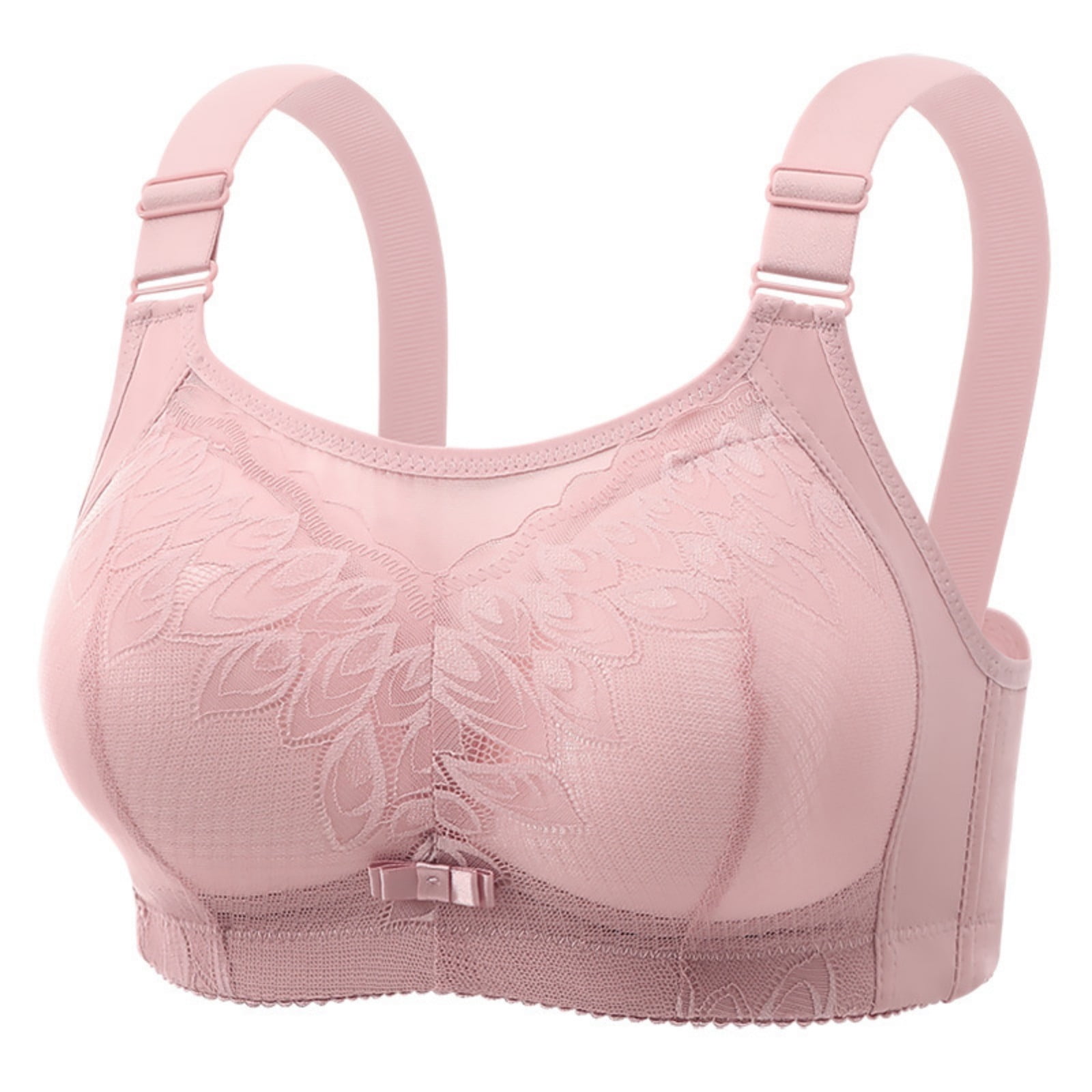 AINIYS Plus Size Soft Cup Bra Wireless Breathable Everyday Bras Wide ...