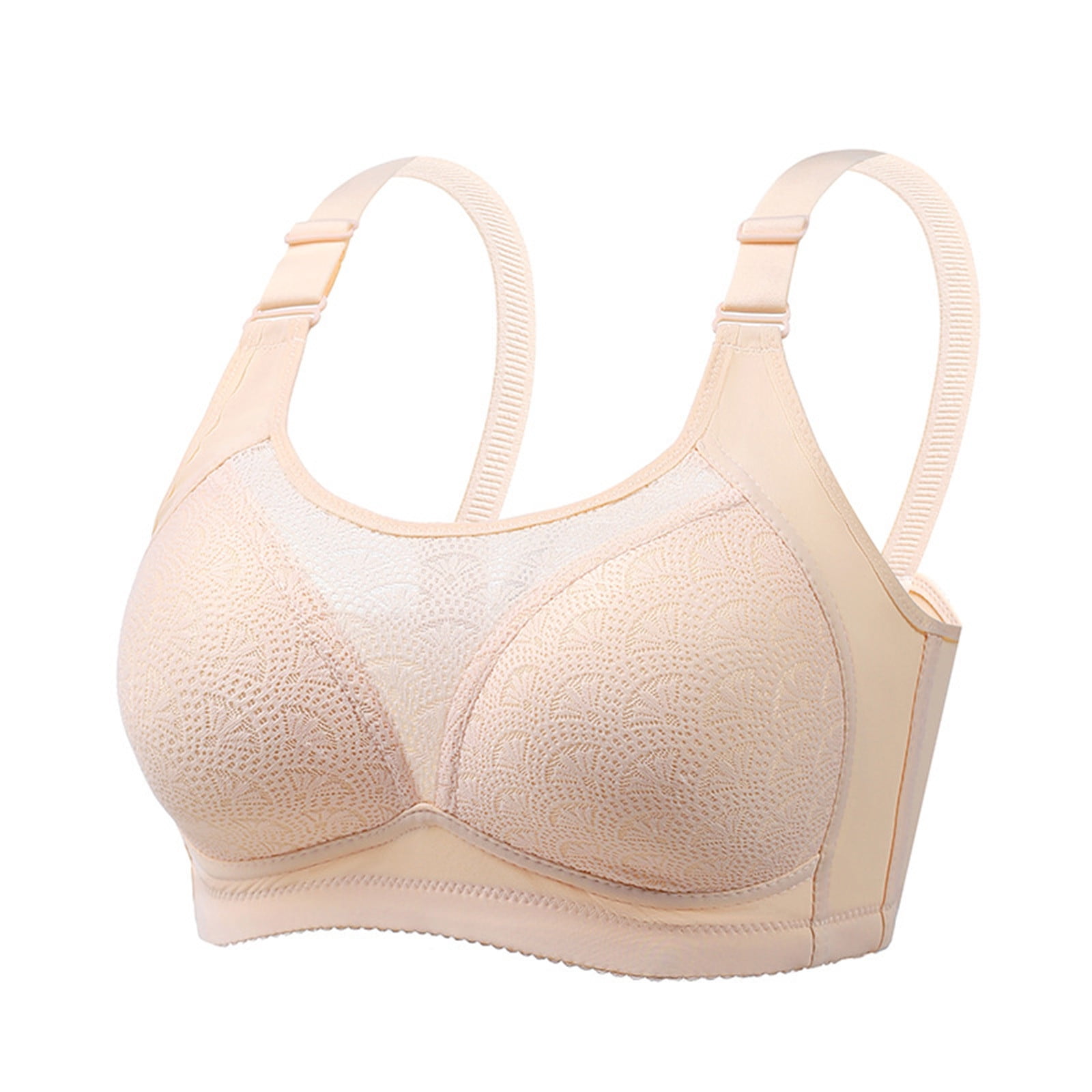 AINIYS Plus Size Soft Cup Bra Wireless Secure Fit Bra for Women ...