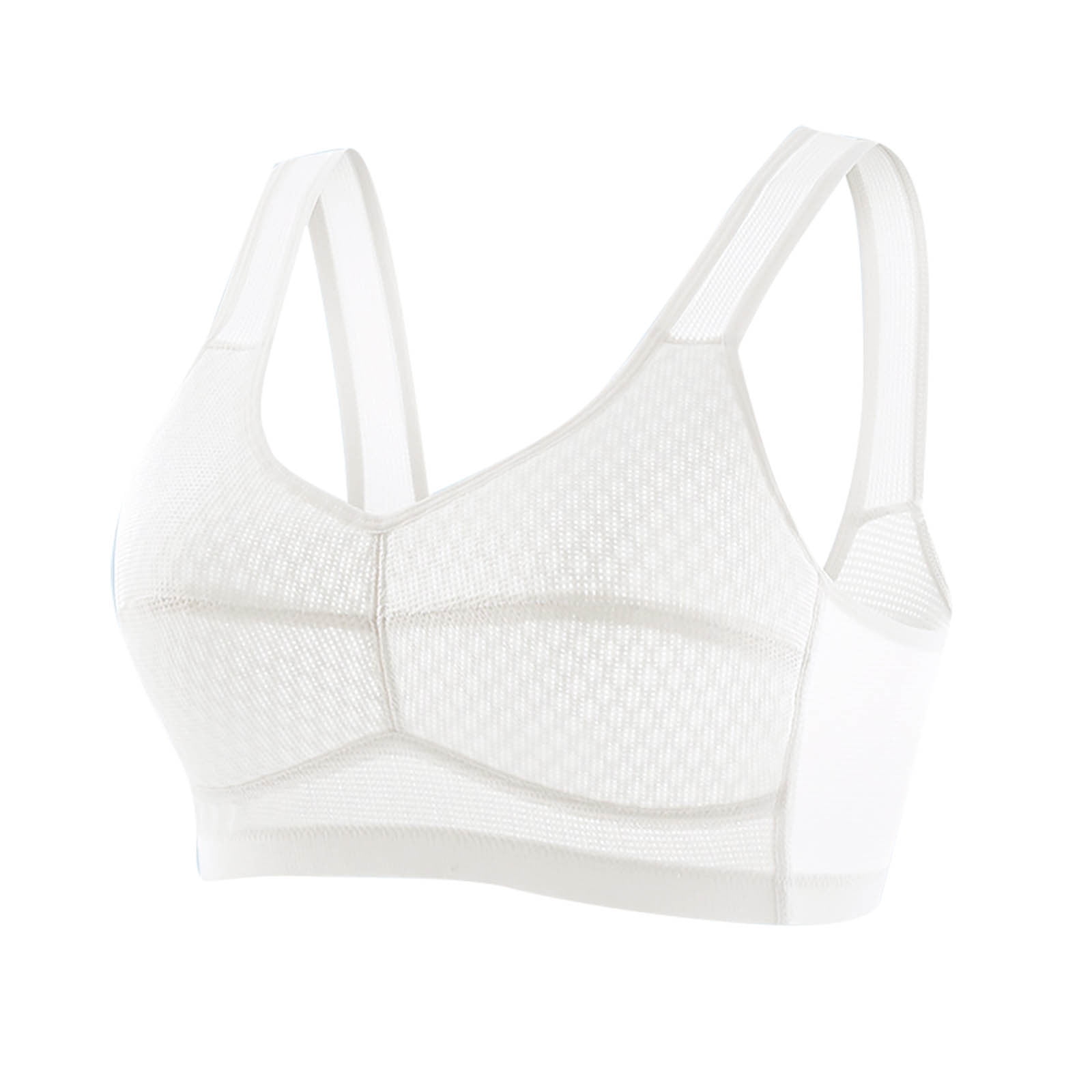 AINIYS Plus Size Soft Cup Bra Wireless Secure Fit Bra for Women Thin ...