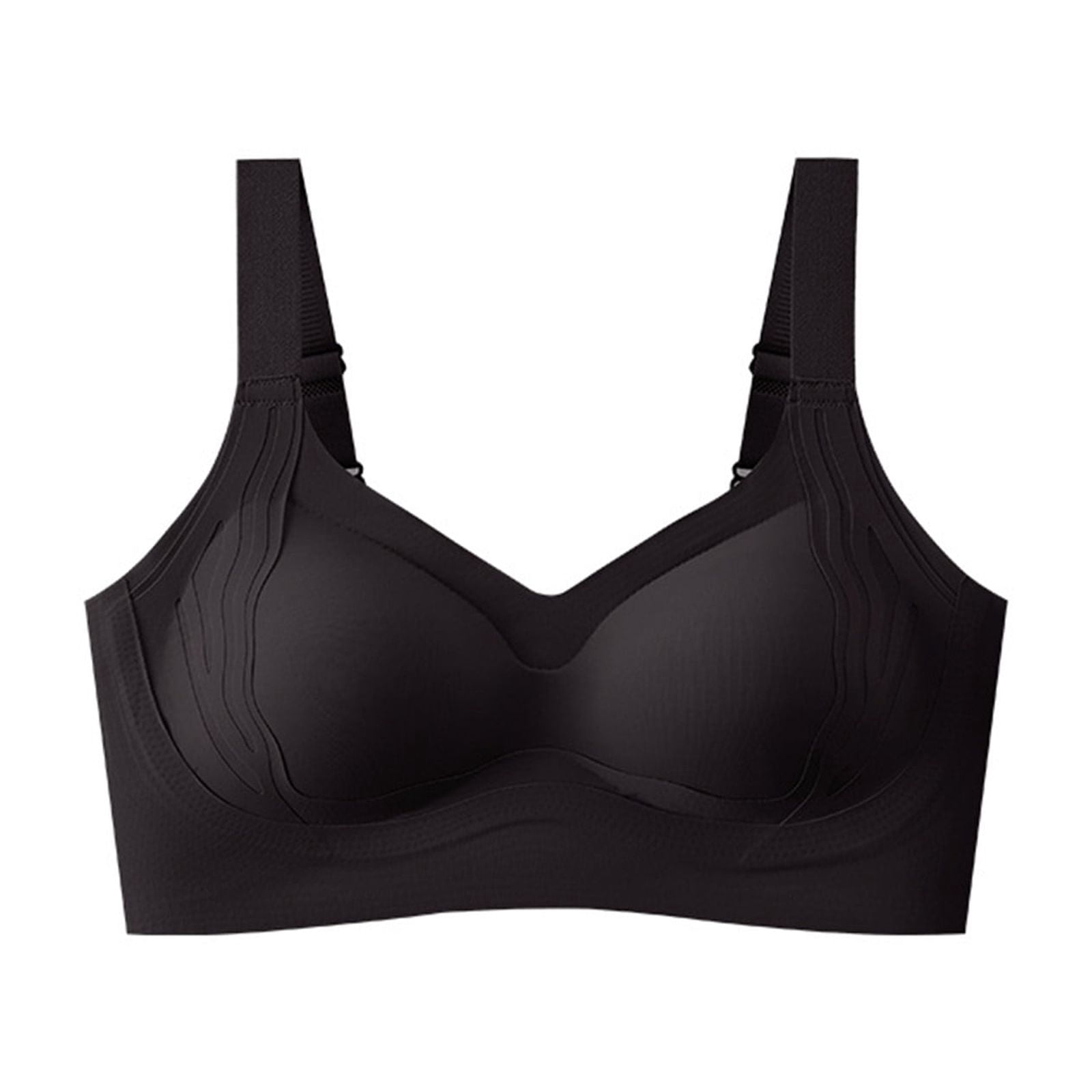 AINIYS Powerful Push up Seamless Bras for Women Seamless Wire-Free Push ...