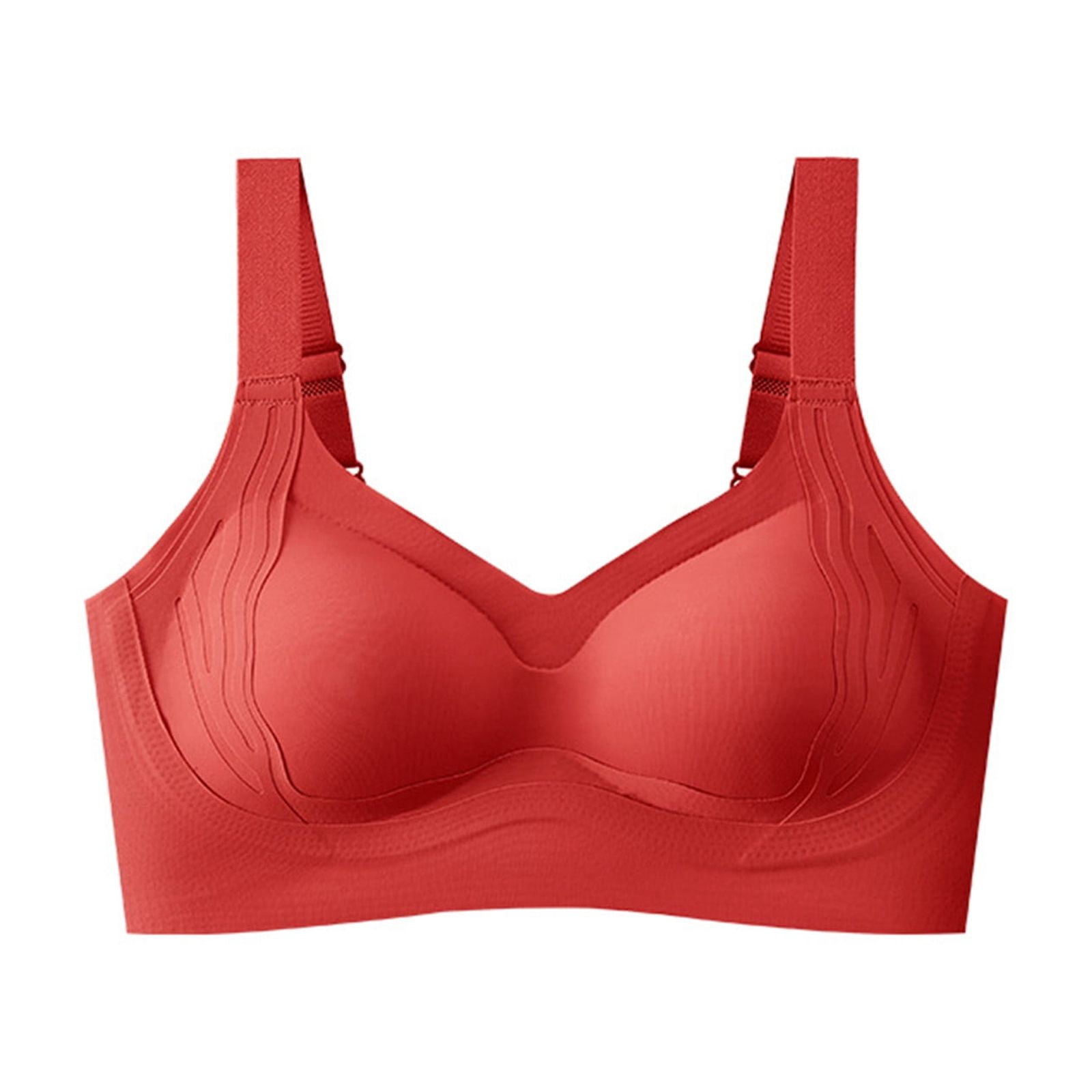AINIYS Powerful Push up Seamless Bras for Women Seamless Wire-Free Push ...