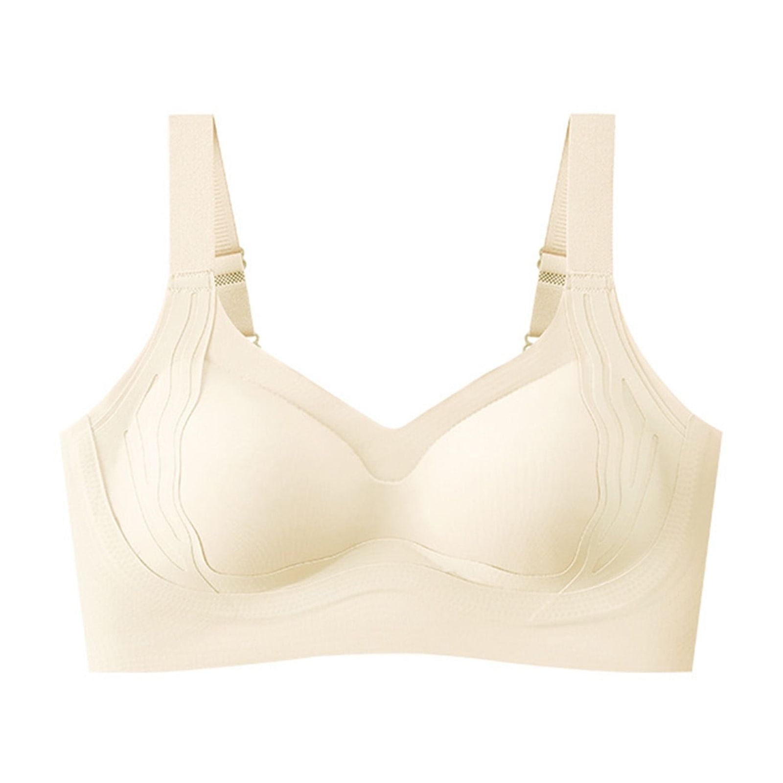 AINIYS Powerful Push up Seamless Bras for Women Seamless Wire-Free Push ...
