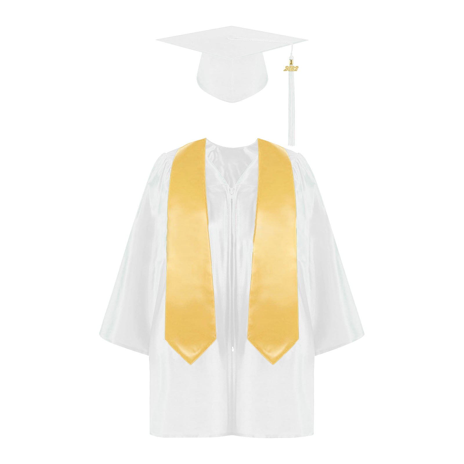 AINIYS Preschool Kindergarten Graduation Gown Cap Set with 2024 Tassel ...