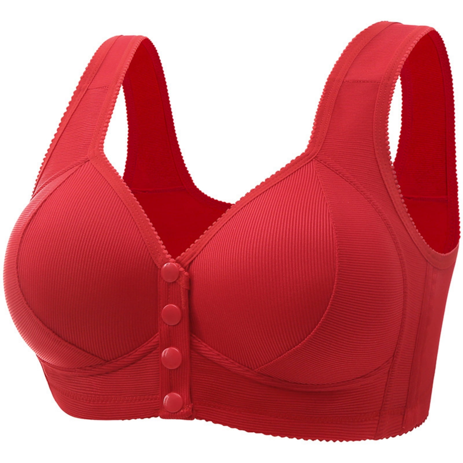 AINIYS Seamless Soft Cup Bra Secure Fit Bra for Women Front Closure ...