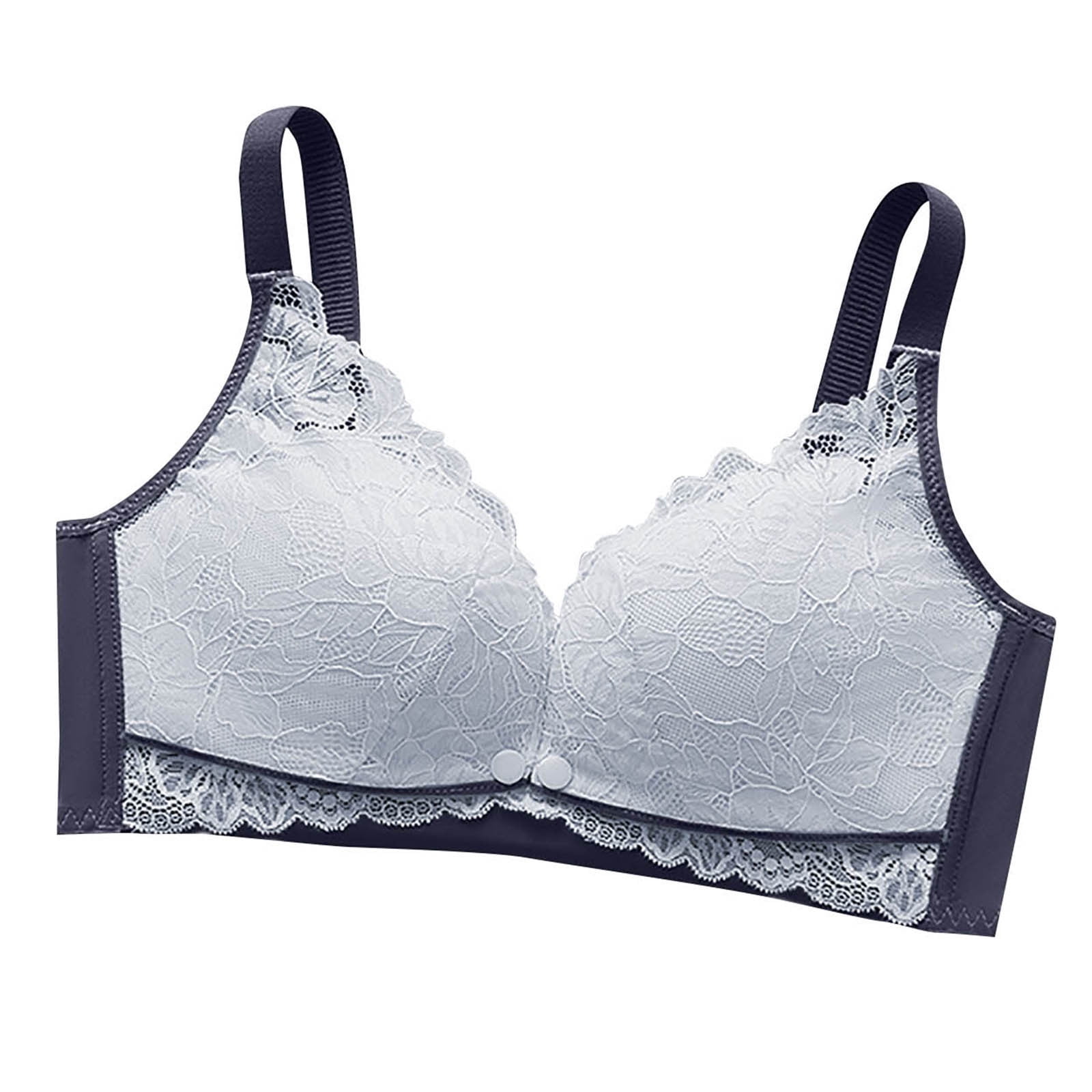 AINIYS Secure Fit Bra for Women Wireless Front Closure Thin Fabric ...