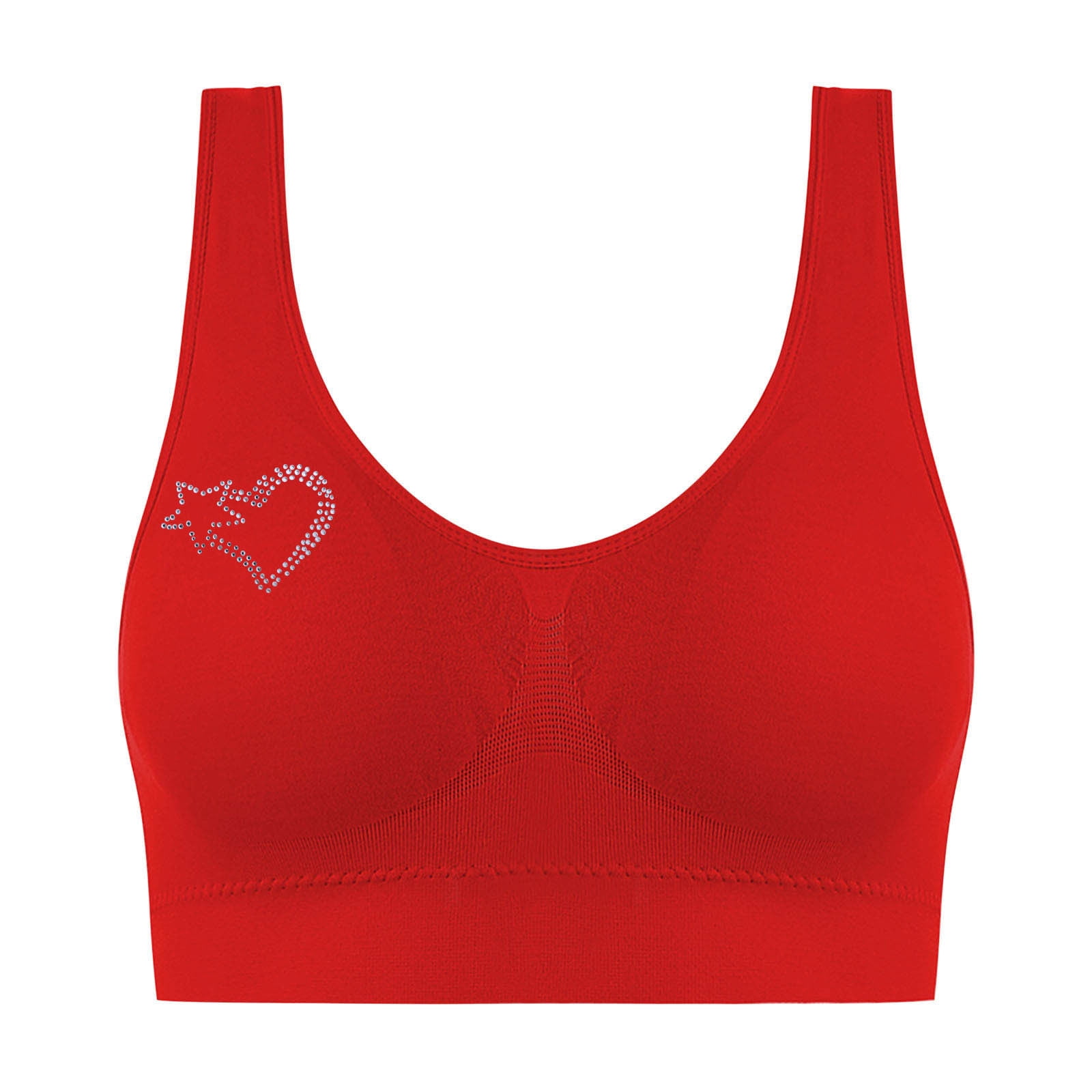 AINIYS Secure Fit Bra for Women Wireless Seamless Soft Cup Bra Cleavage ...
