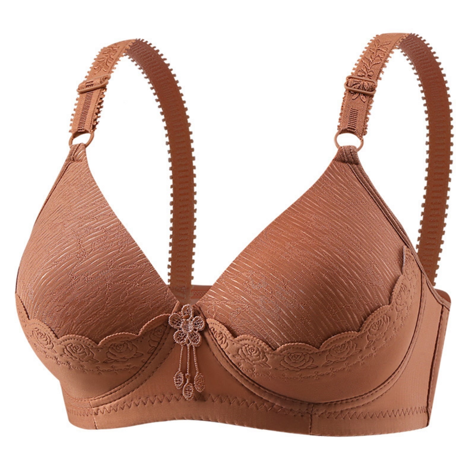 AINIYS Secure Fit Bra for Women Wireless Thin Fabric Bralettes Cleavage ...