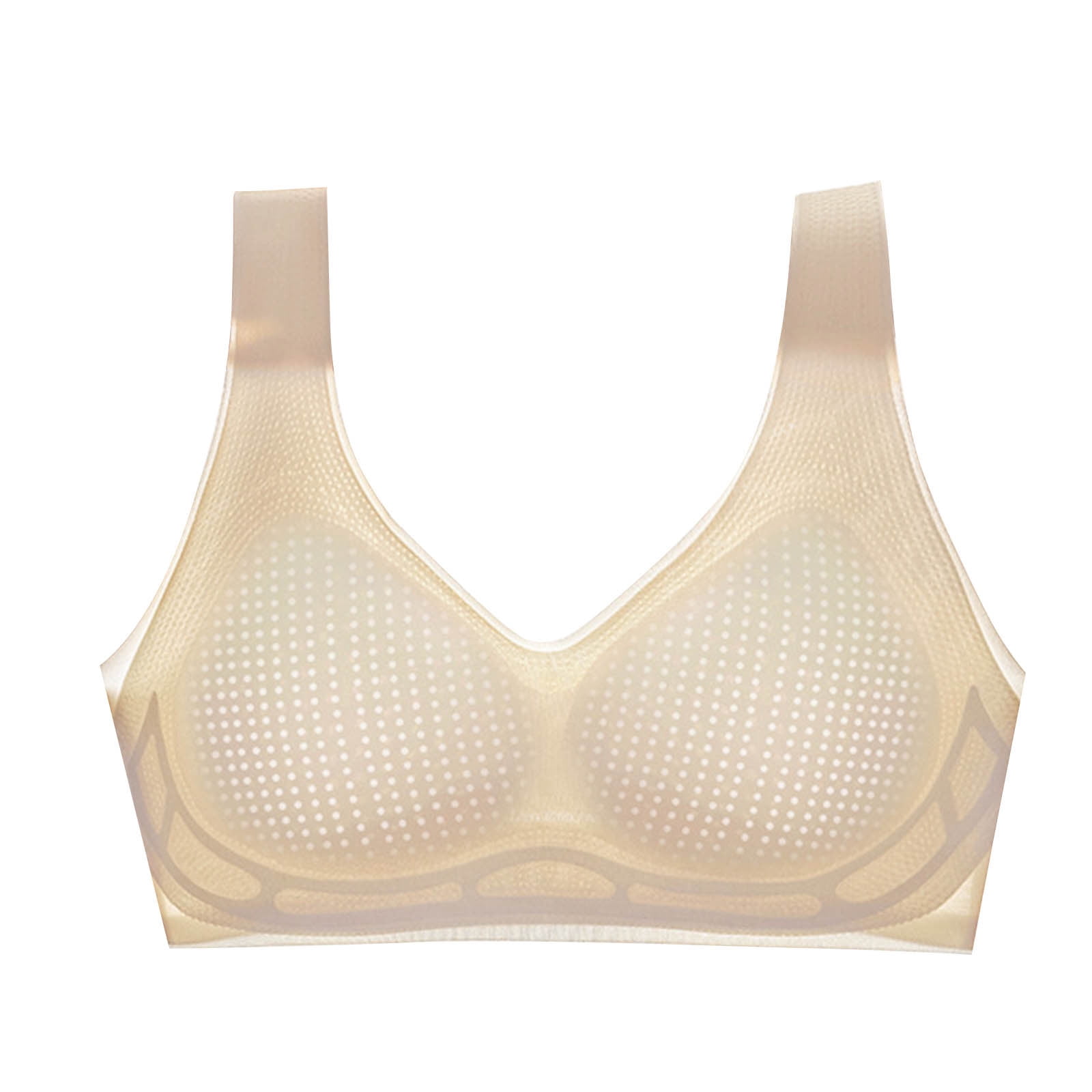 AINIYS Secure Fit Bra for Women Wireless Thin Fabric Bralettes Soft Cup ...
