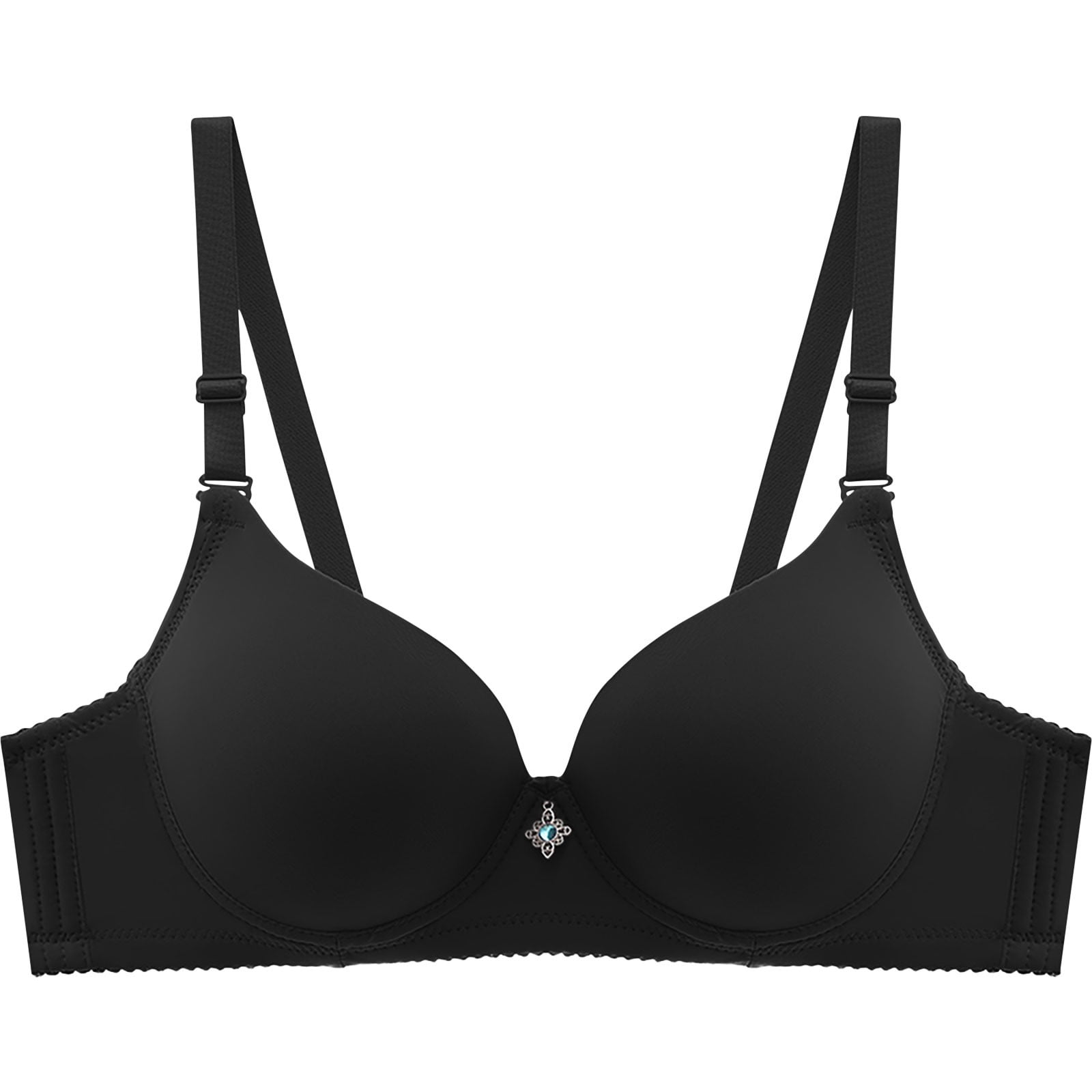 AINIYS Soft Cup Bra Secure Fit Bra for Women Thin Fabric Bralettes ...