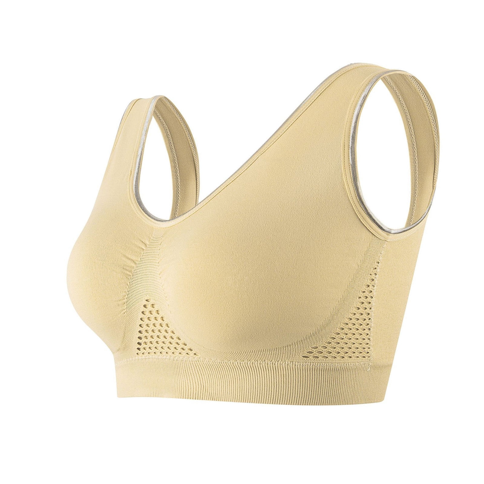 AINIYS Soft Cup Bra Secure Fit Bra for Women Wireless Breathable ...