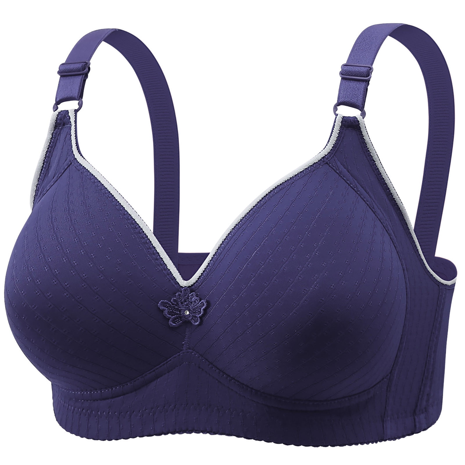 AINIYS Soft Cup Bra Secure Fit Bra for Women Wireless Cleavage Bra ...