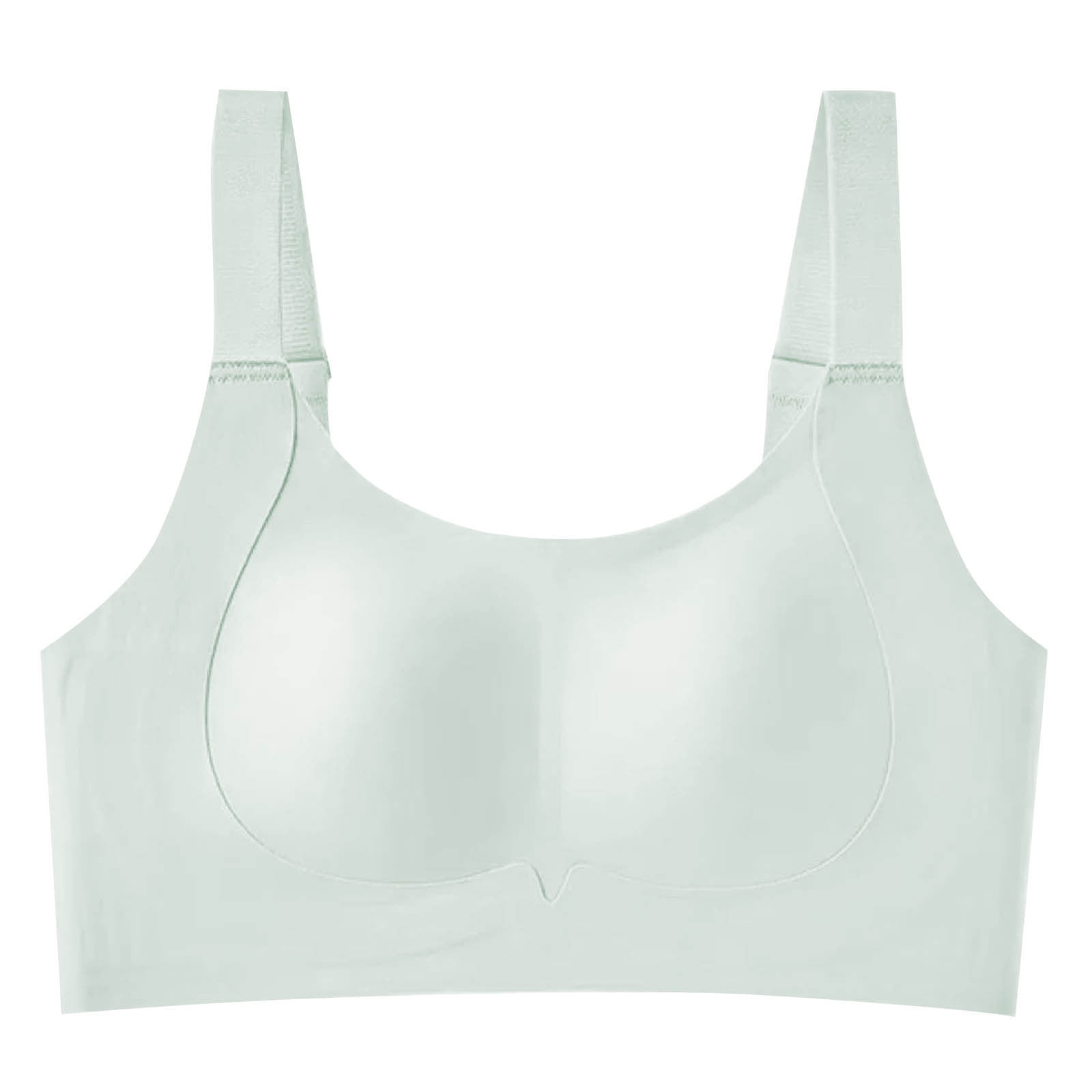 AINIYS Soft Cup Bra Wireless Secure Fit Bra for Women Thin Fabric ...