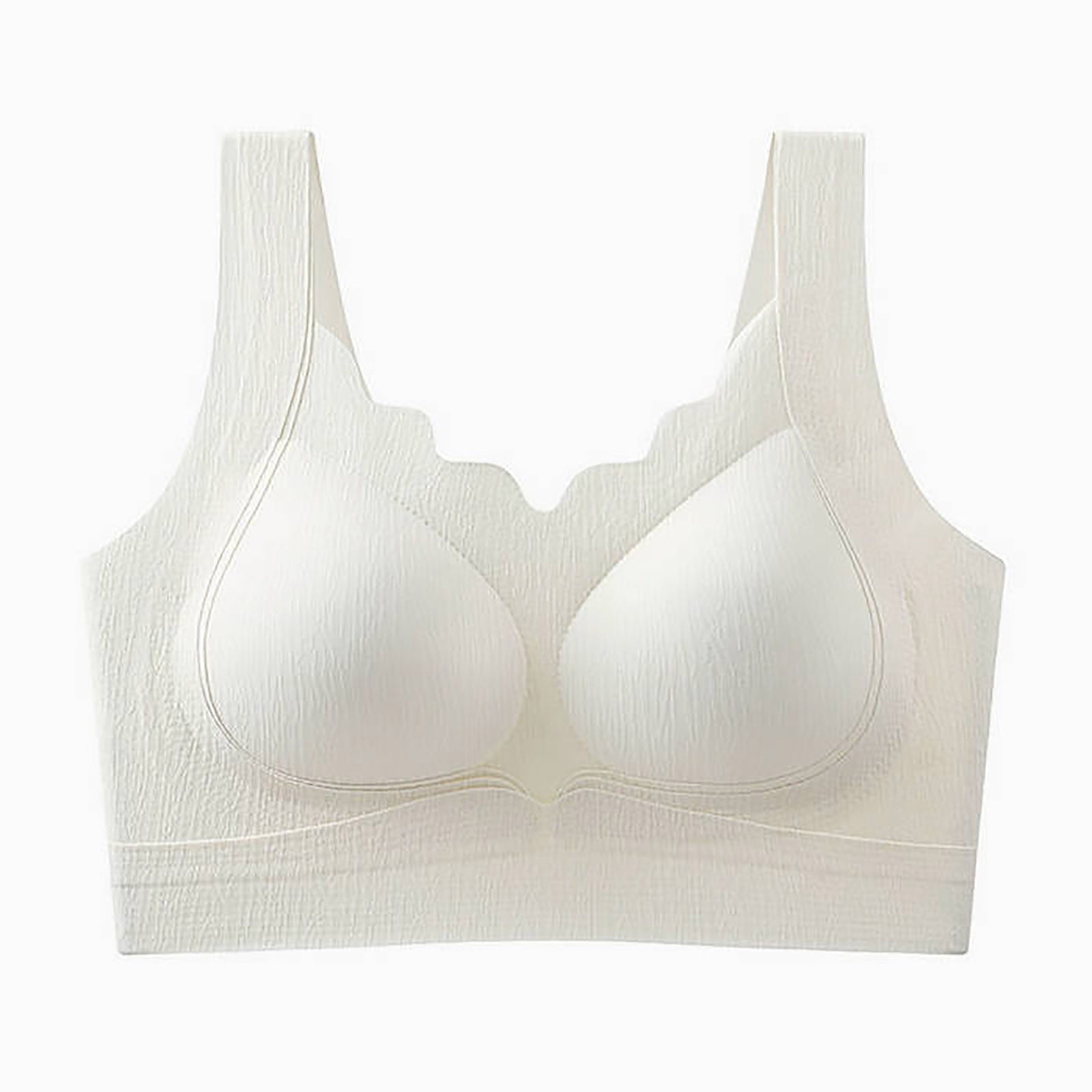 AINIYS Thin Fabric Bralettes Seamless Secure Fit Bra for Women Bralette ...