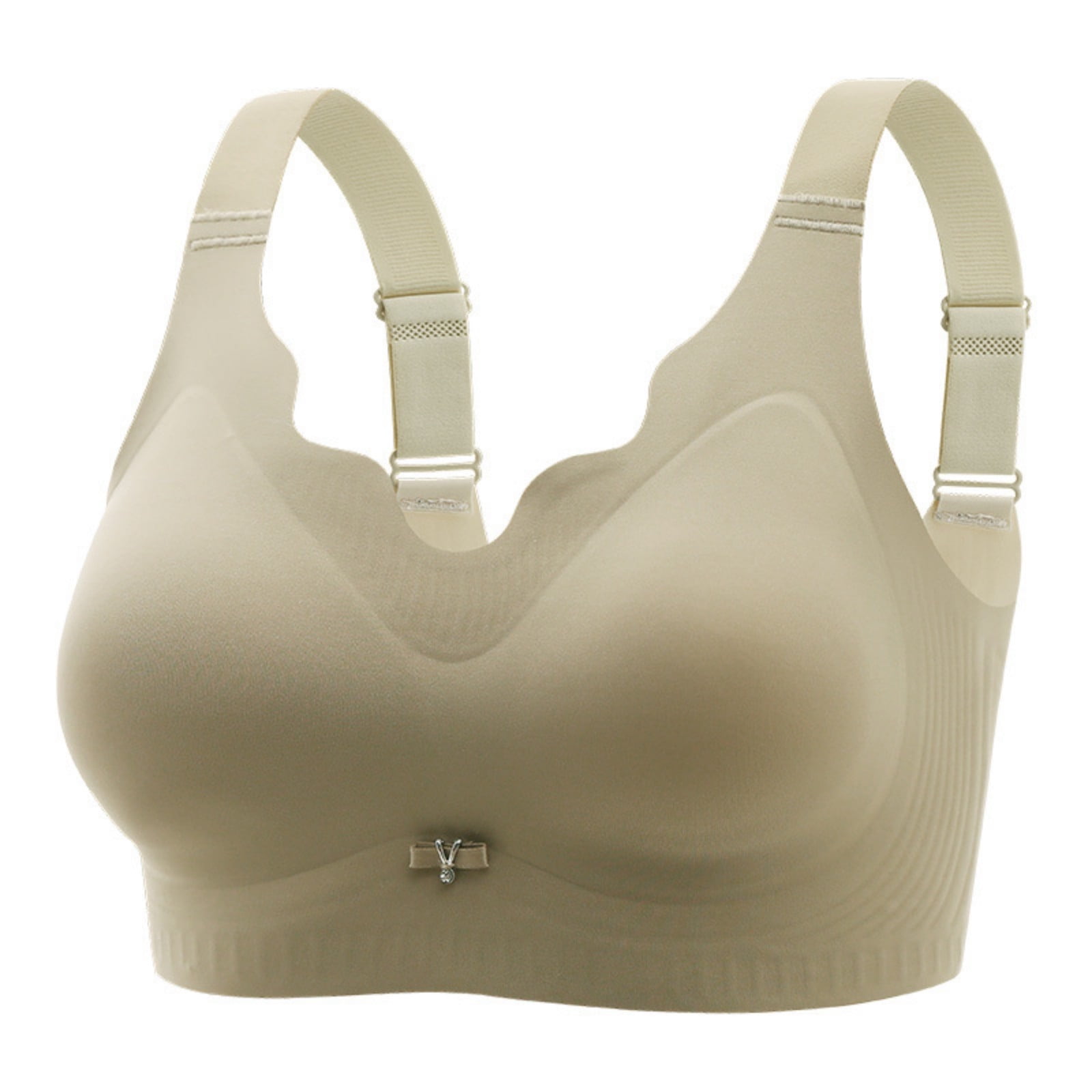 AINIYS Thin Fabric Bralettes Seamless Soft Cup Bra Wireless Bralette ...