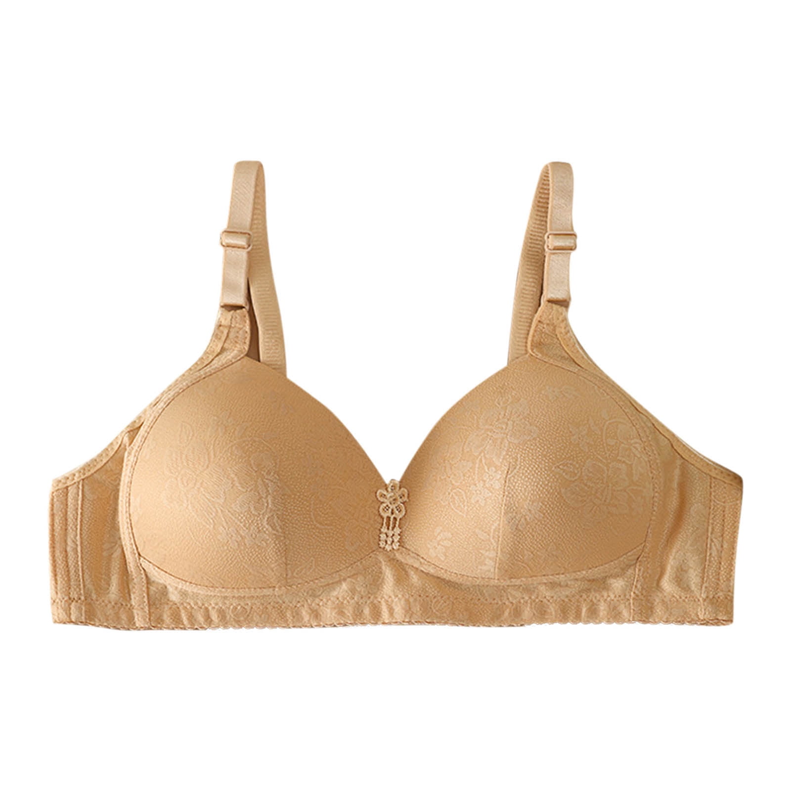 AINIYS Thin Fabric Bralettes Soft Cup Bra Wireless Cleavage Bra Lift ...