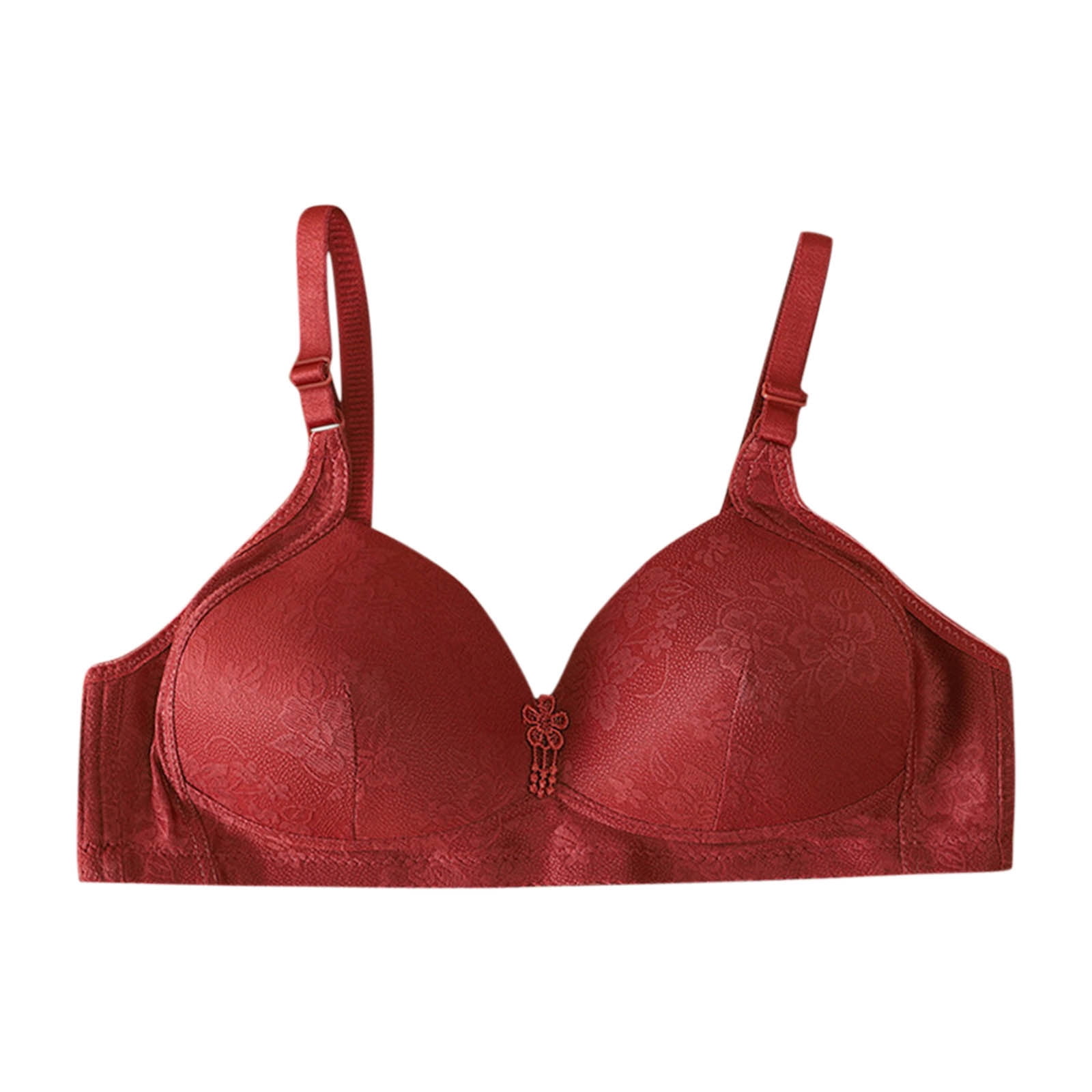 AINIYS Thin Fabric Bralettes Soft Cup Bra Wireless Cleavage Bra Lift ...