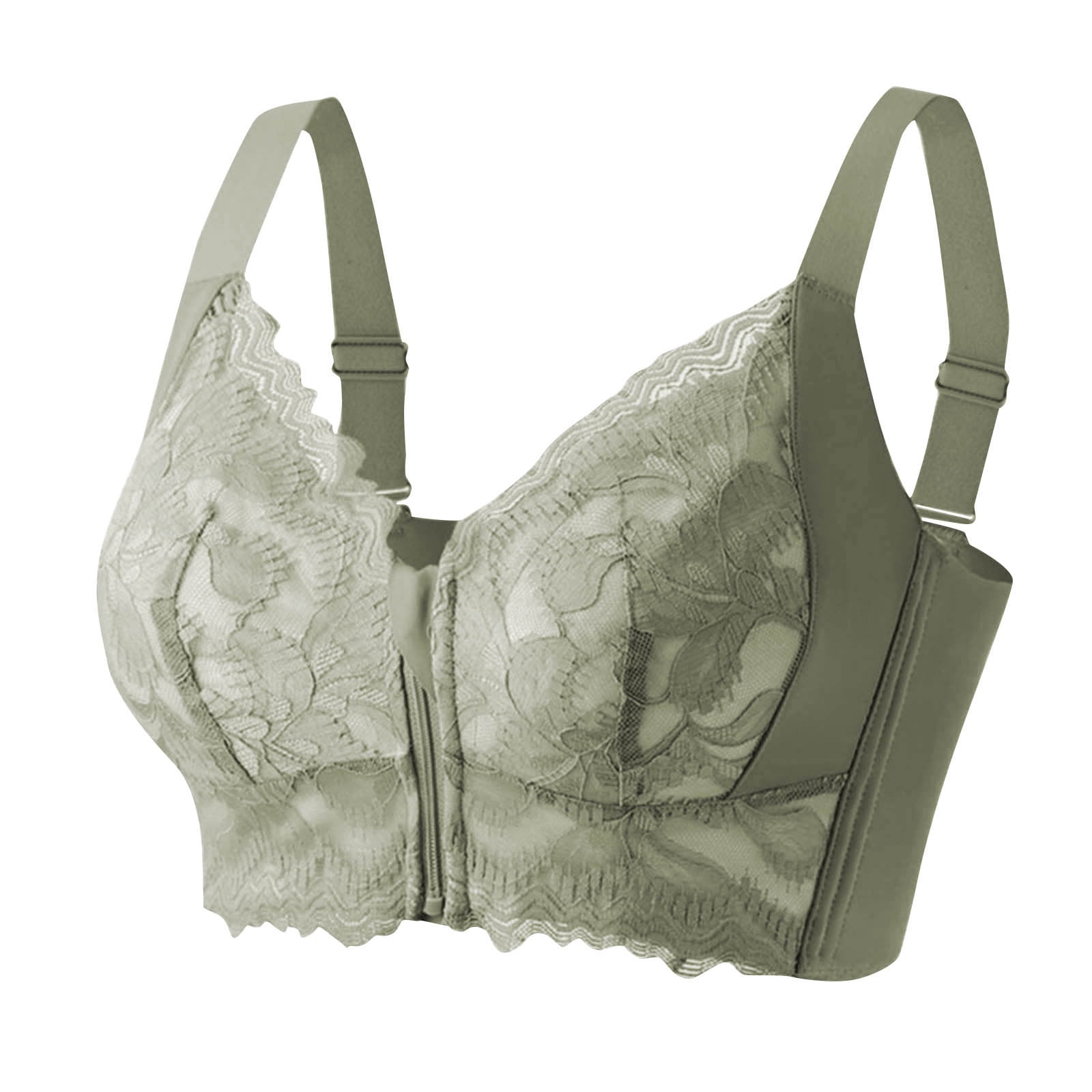 AINIYS Thin Fabric Bralettes Soft Cup Bra Wireless Secure Fit Bra for ...