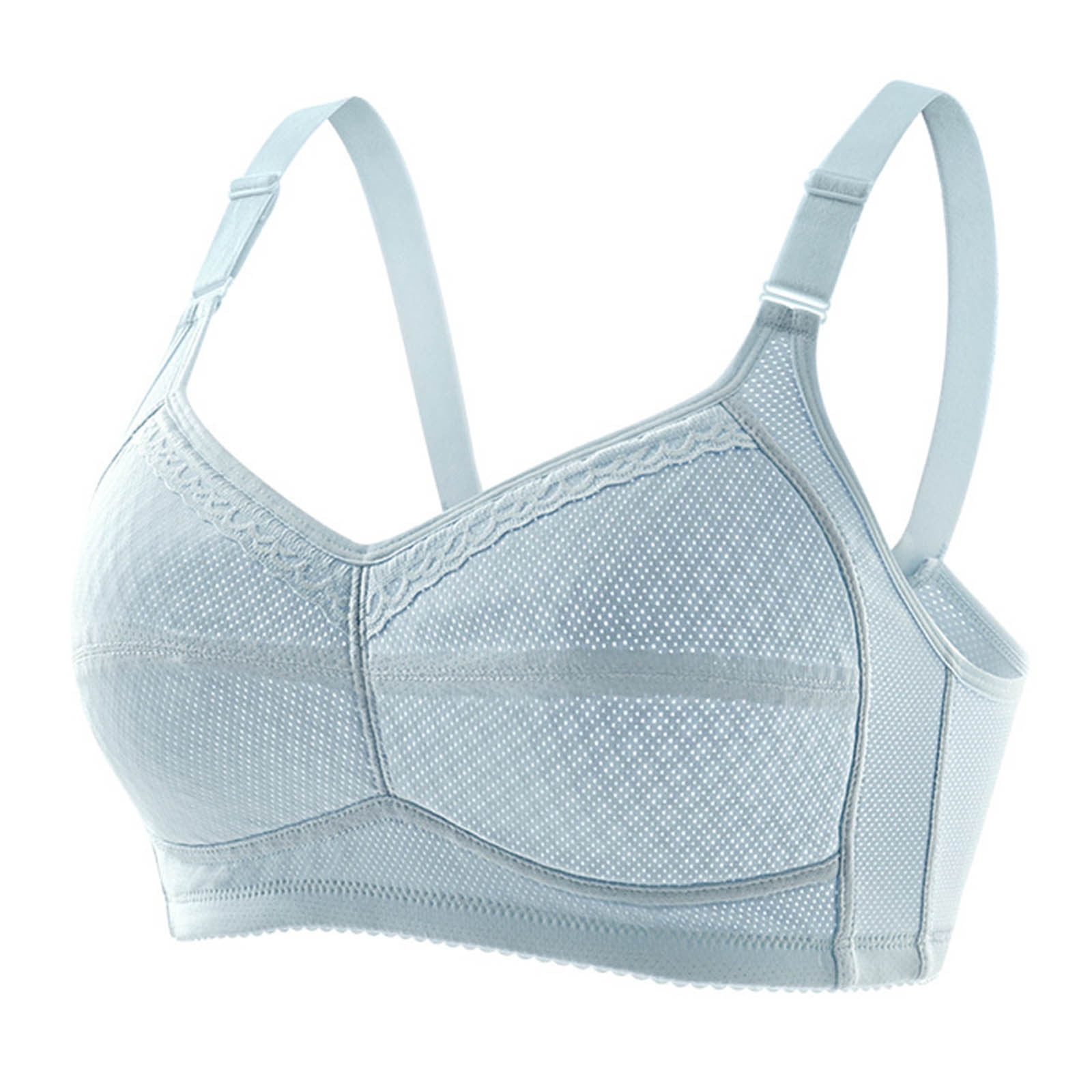 AINIYS Thin Fabric Bralettes Soft Cup Bra Wireless Secure Fit Bra for ...