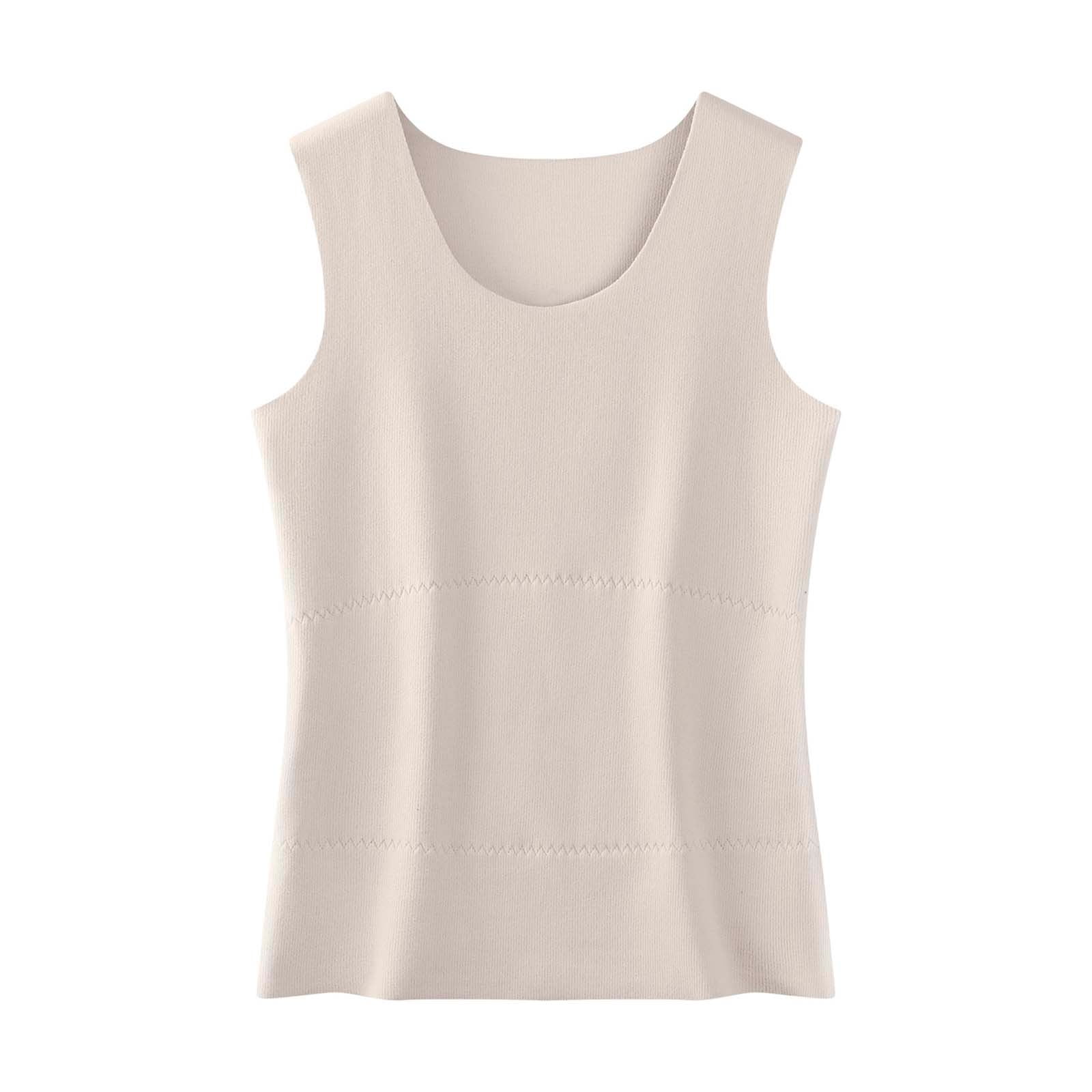 AINIYS Women's Neck Sleeveless Shaping Tank Tops Slimming Supportive ...