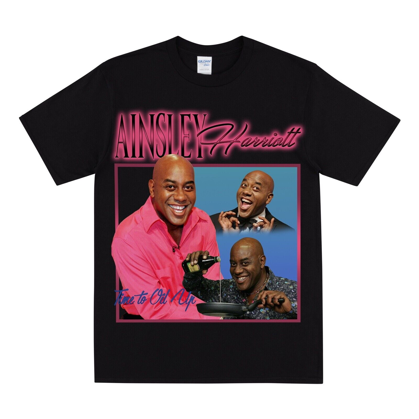AINSLEY HARRIOTT Homage T Shirt, Funny Meme Tee, British Humour, Men ...