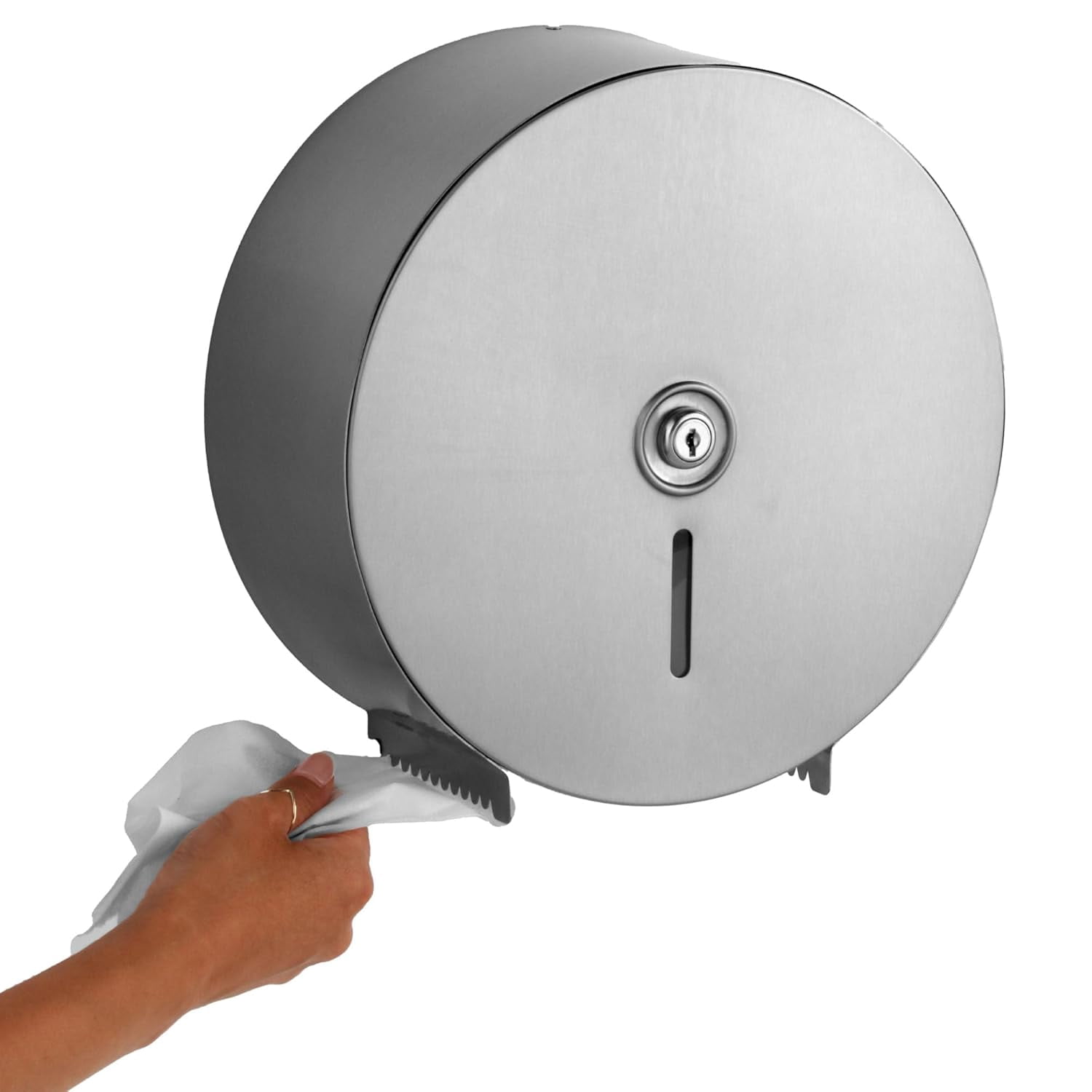 AINUO Surface-Mounted Jumbo Roll Toilet Tissue Dispenser, Satin ...